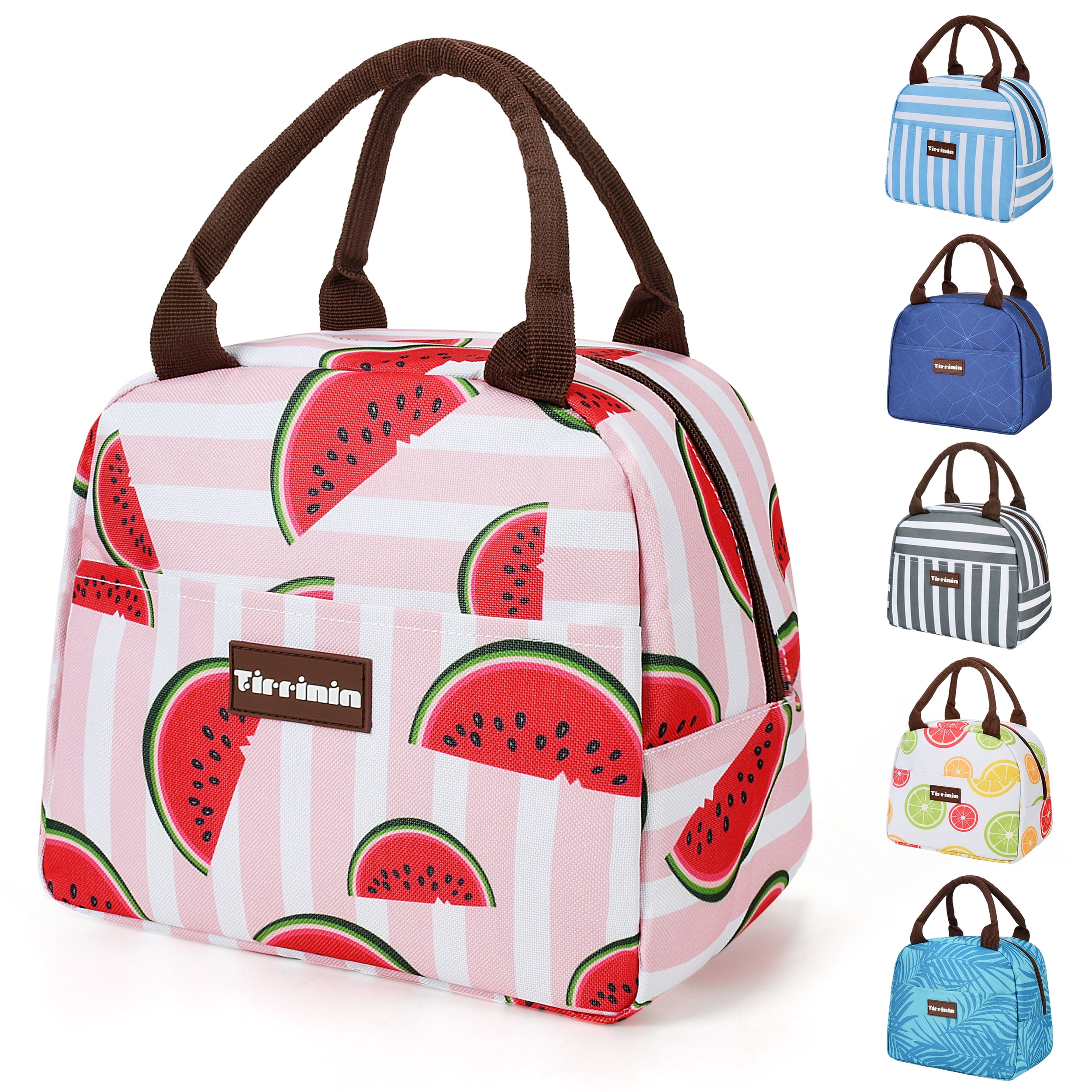Back To School Lunch Box Supplies !Tirrinia Large Insulated Lunch Bag ...