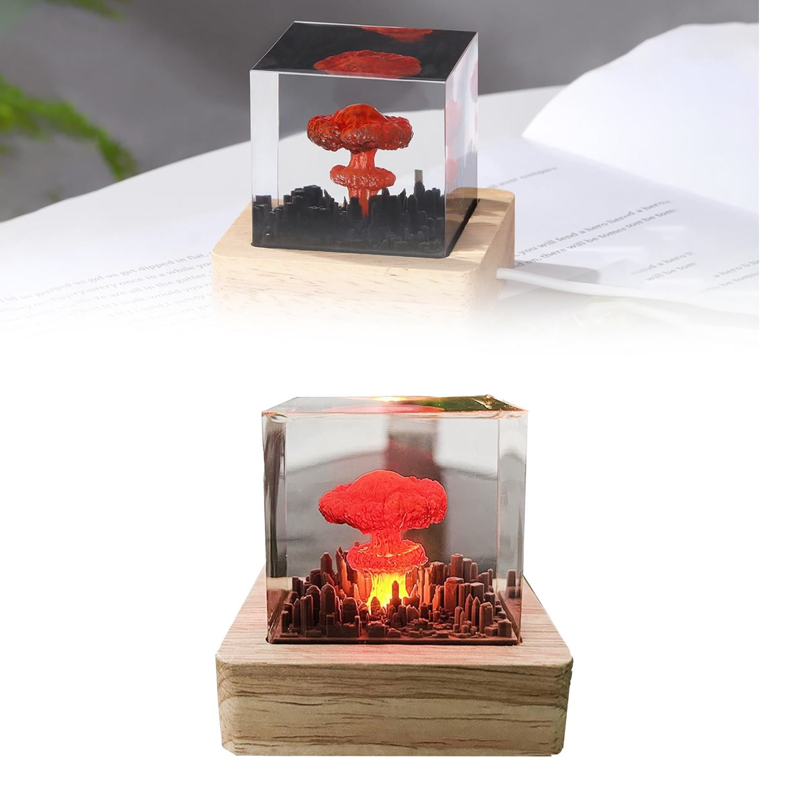 Back to School Sale Night Lights,Volcano Night Lights Lava Lamp Volcano ...
