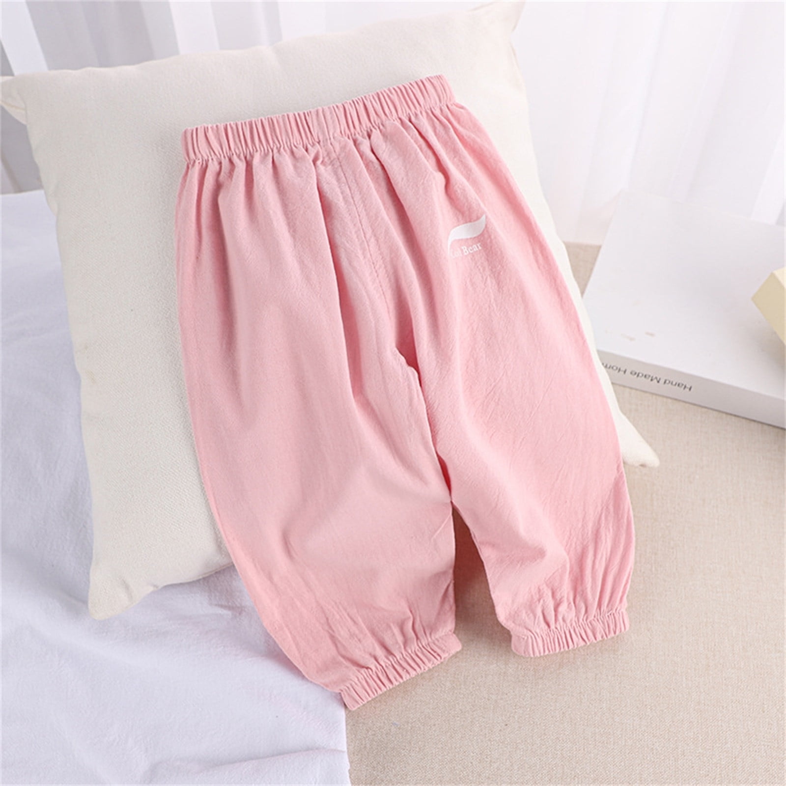 Back to School Savings! BXSRUTA Toddler Pants Child's Summer Printed ...