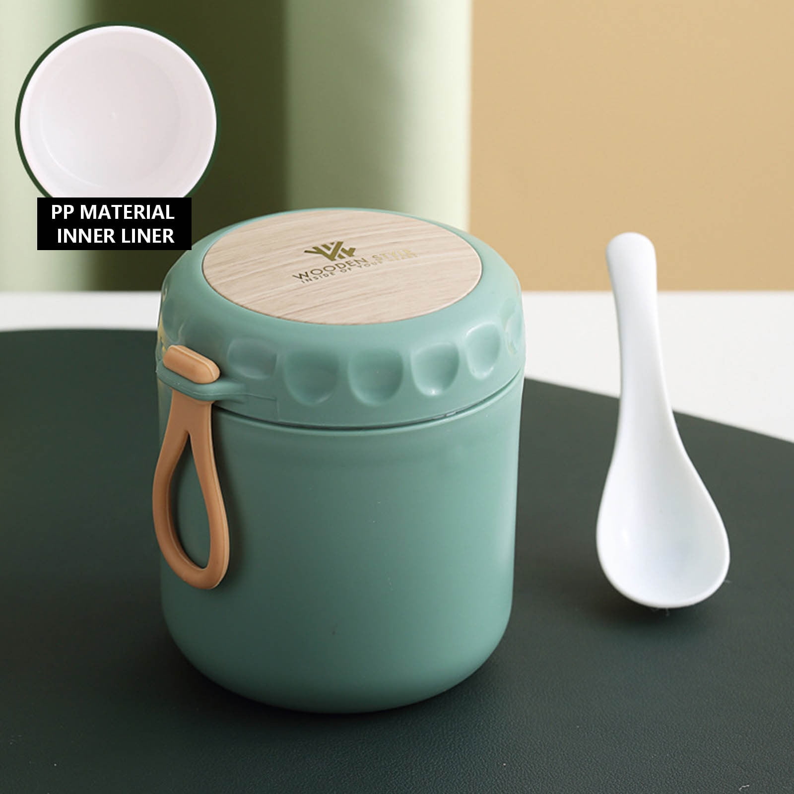 VOAVEKE Lunch Box,Snack Box,Breakfast Cup Congee Cup Soup Cup Congee ...