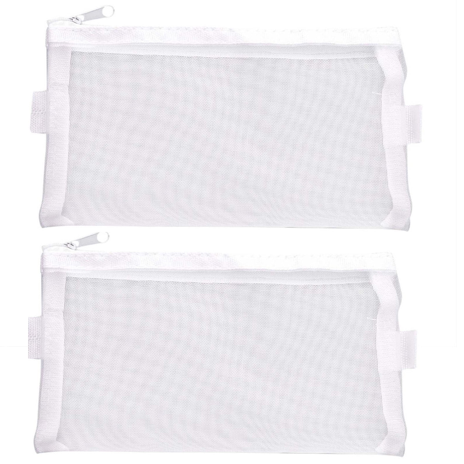 Christmas Savings Clearance! FELTREE 2pcs Color Mesh Pen Bag, Zipper ...