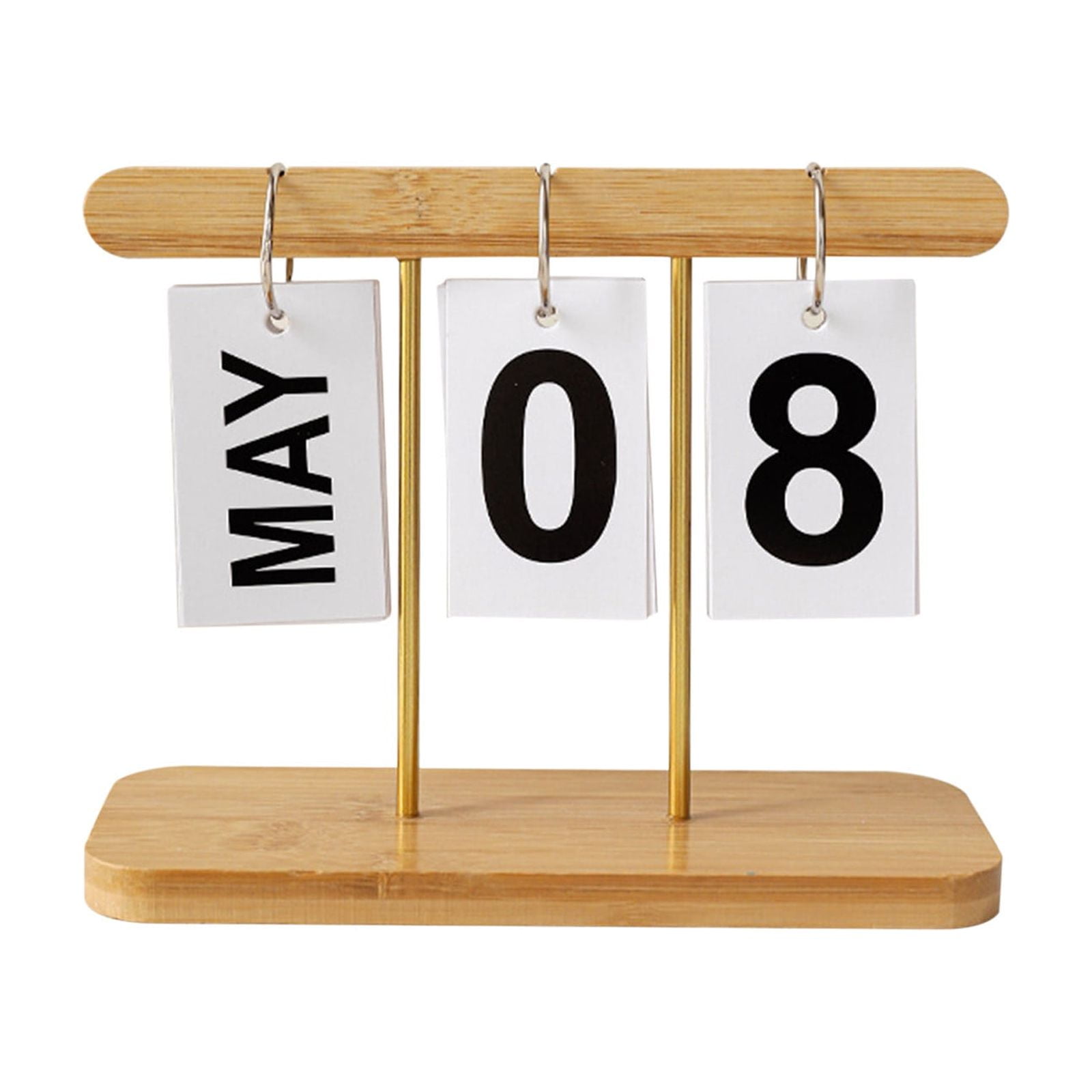 Back to School Savings! Feltree Calendar, Wooden Perpetual Desk ...