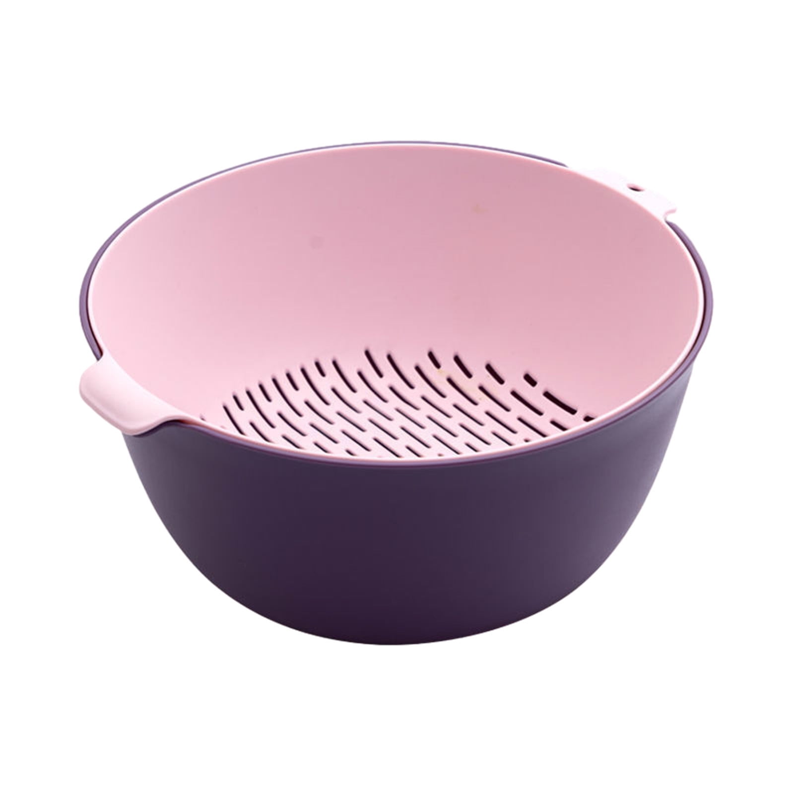 Back to School Savings! Feltree Drain Basket, Double-layer Plastic ...