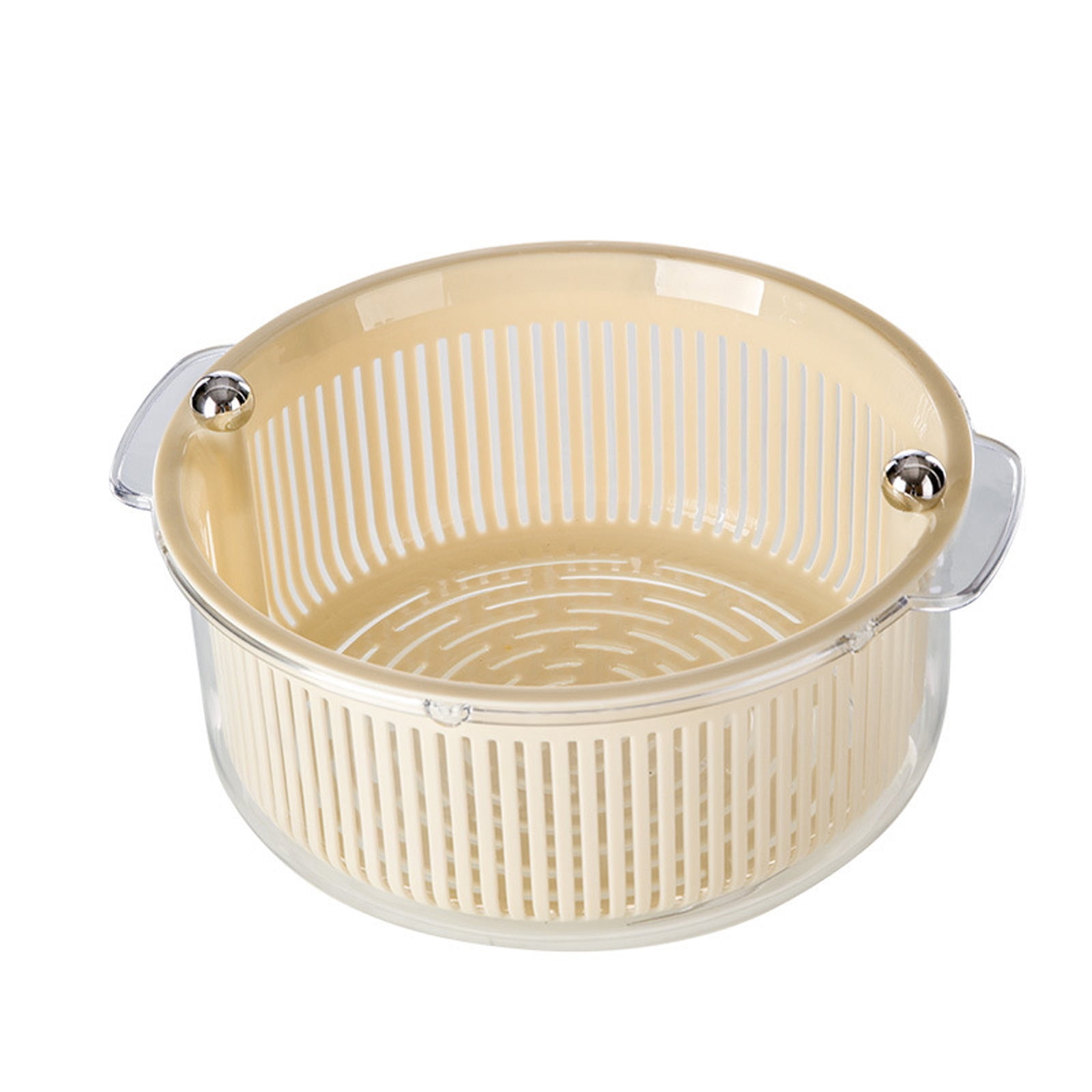 Back to School Savings! Feltree Drain Basket, Swivels Lettuce Washer ...