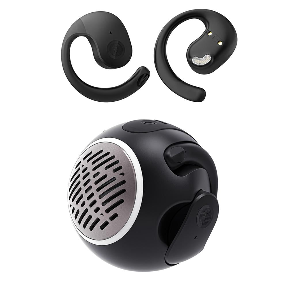 JOGZMZ 2 in 1 Bluetooth Earphones Bluetooth Speaker Wireless Ear ...