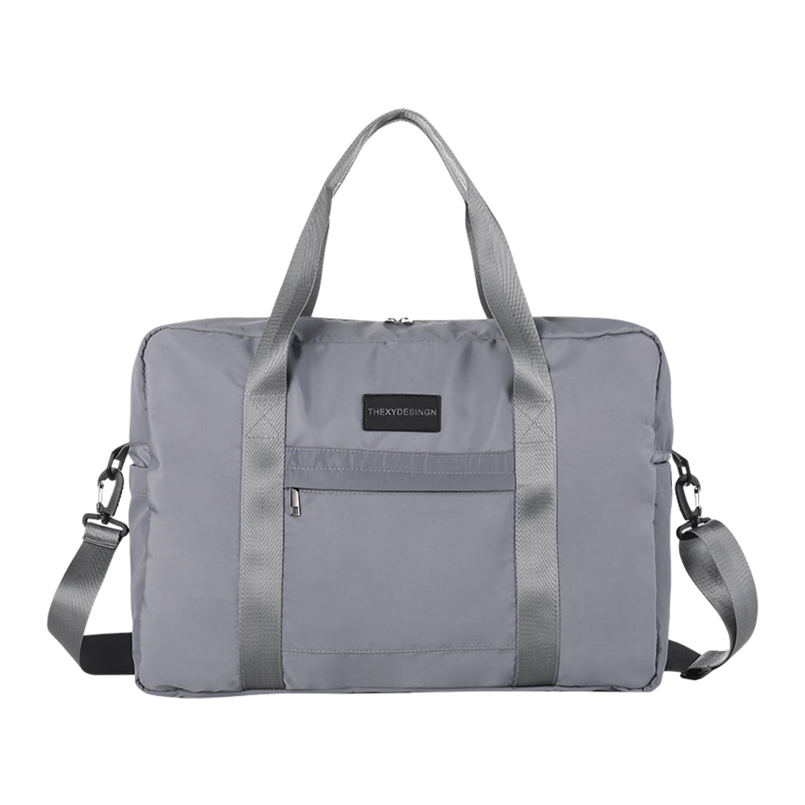 JOGZMZ Large Travel Tote Bag, Expandable Gym Tote Bag,Carry on ...