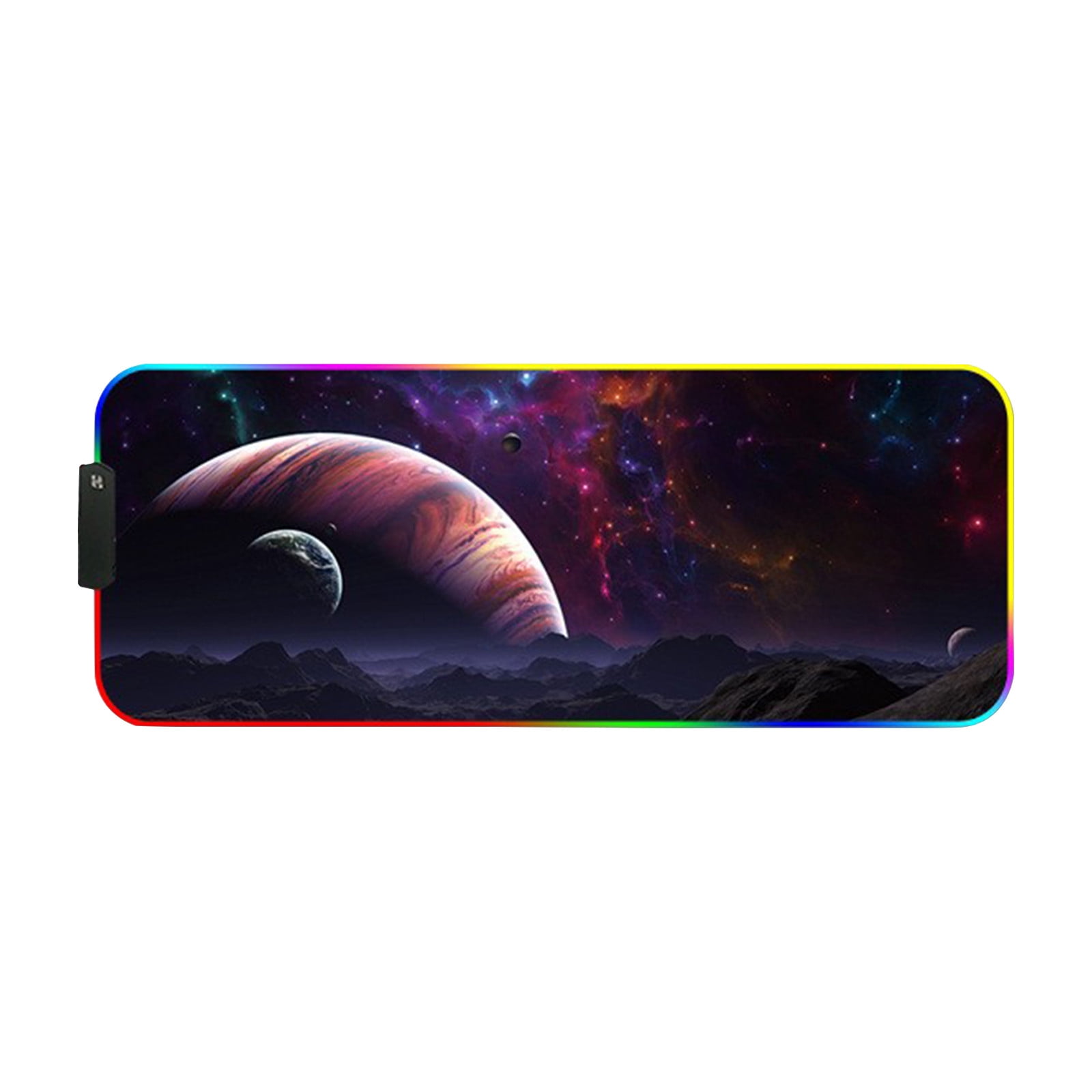 Back to School Savings! JOGZMZ RGB Gaming Mouse Mat Pad Large Extended ...