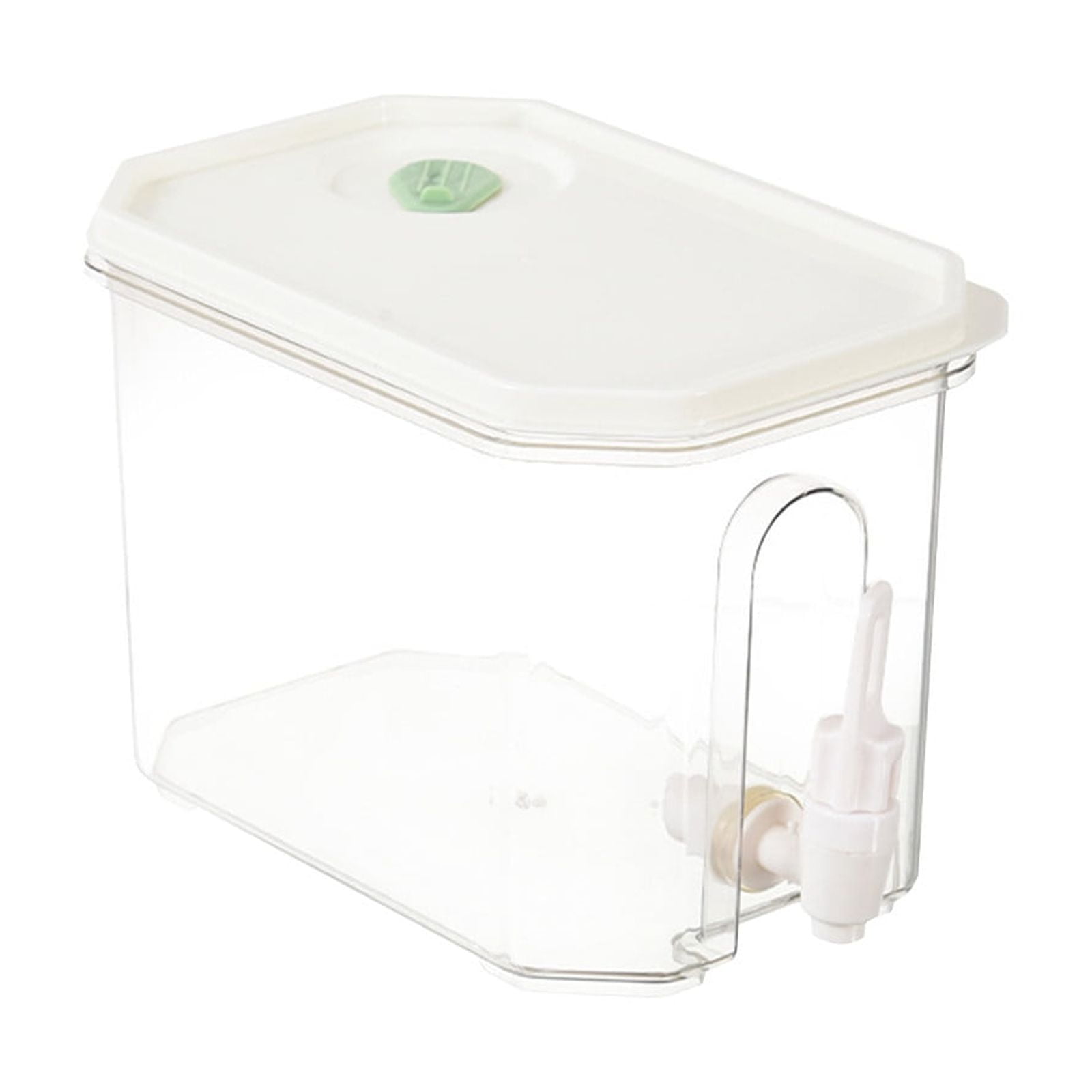JOGZMZ Refrigerator Drink Dispenser Fridge Cold Kettle Jar Transparent ...