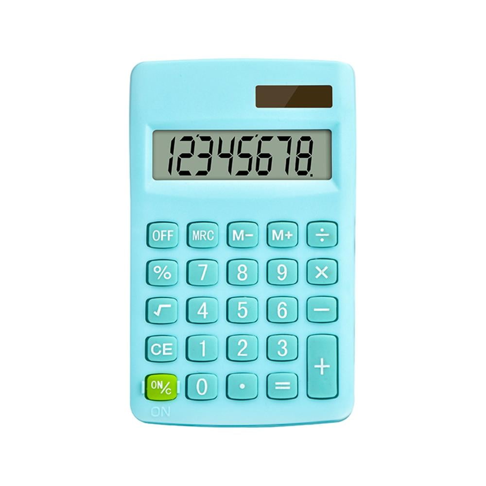 JOGZMZ Solar Desktop Tablet Calculator Simples Ultra-thin 8-digit ...