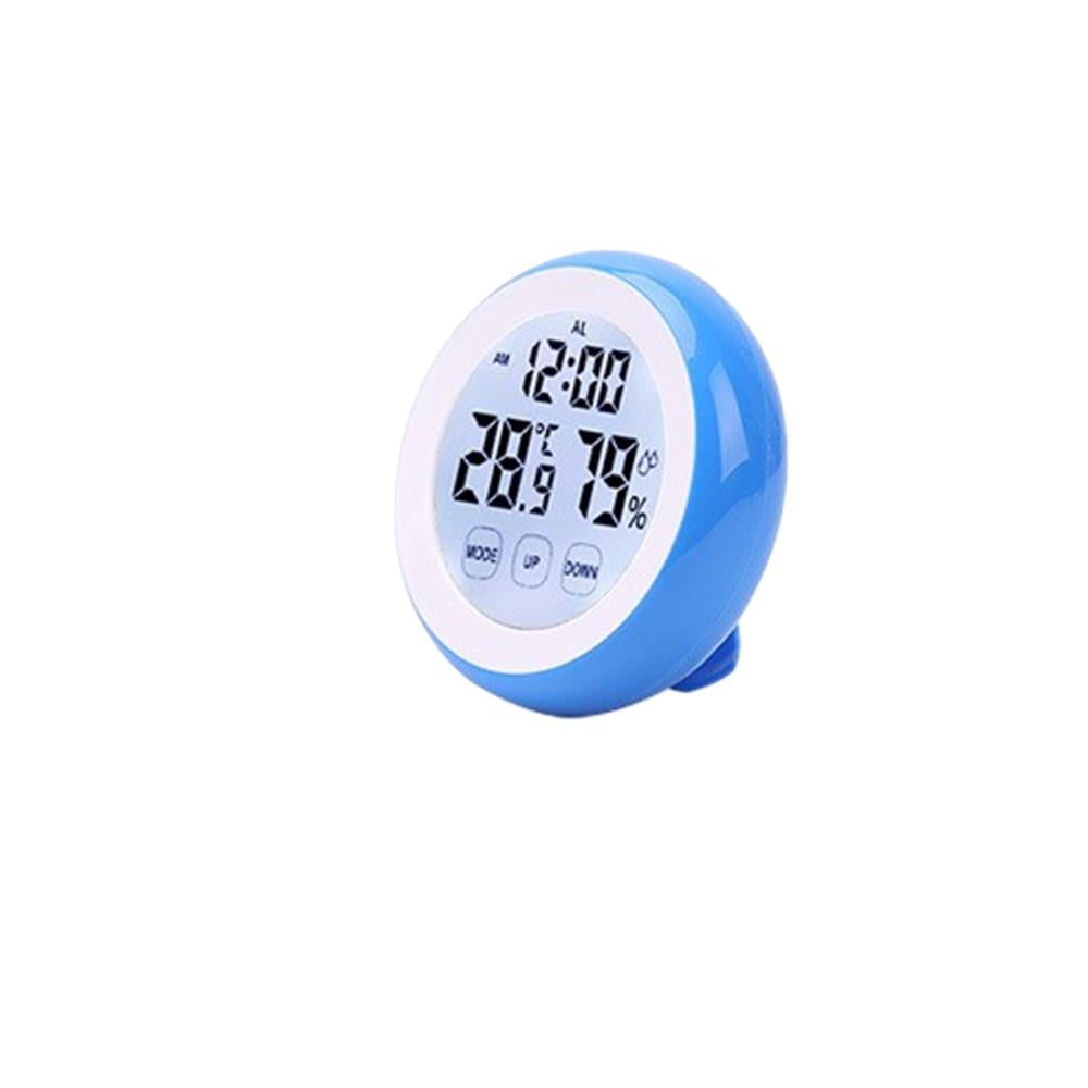 Back to School Savings! JOGZMZ Thermometers Touched Screen Alarm Clock ...