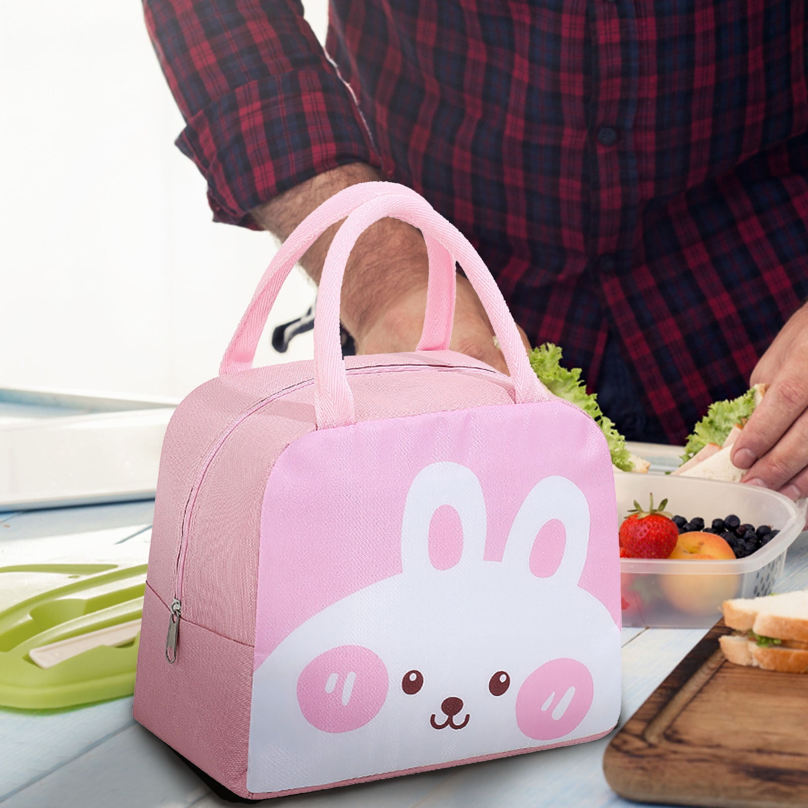 Back to School Savings! LSLJS Lunch Box, Lunch Bag Aluminum Foil Cute ...