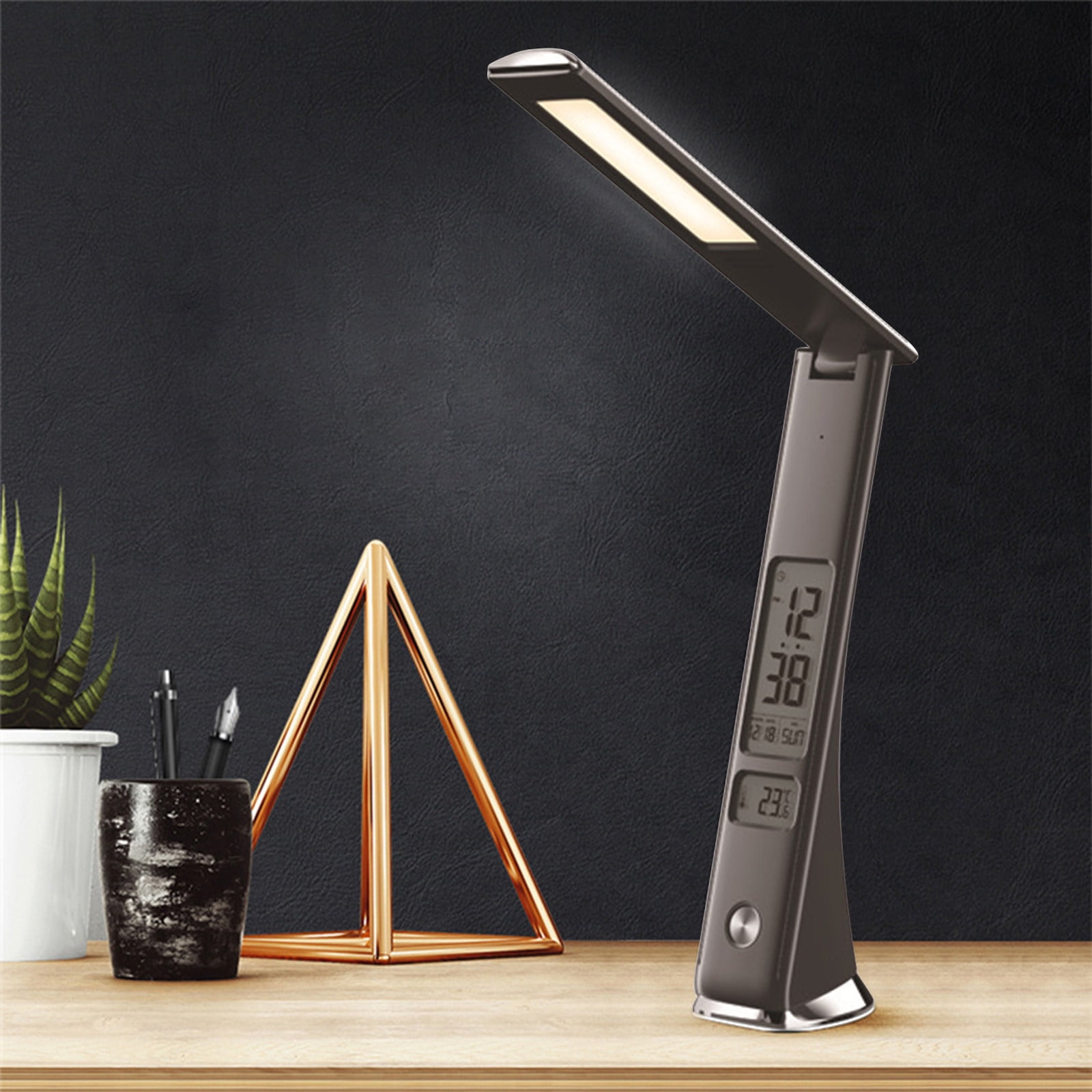 Back to School Savings!Nilvkv New LED Electronic Clock Desk Lamp ...