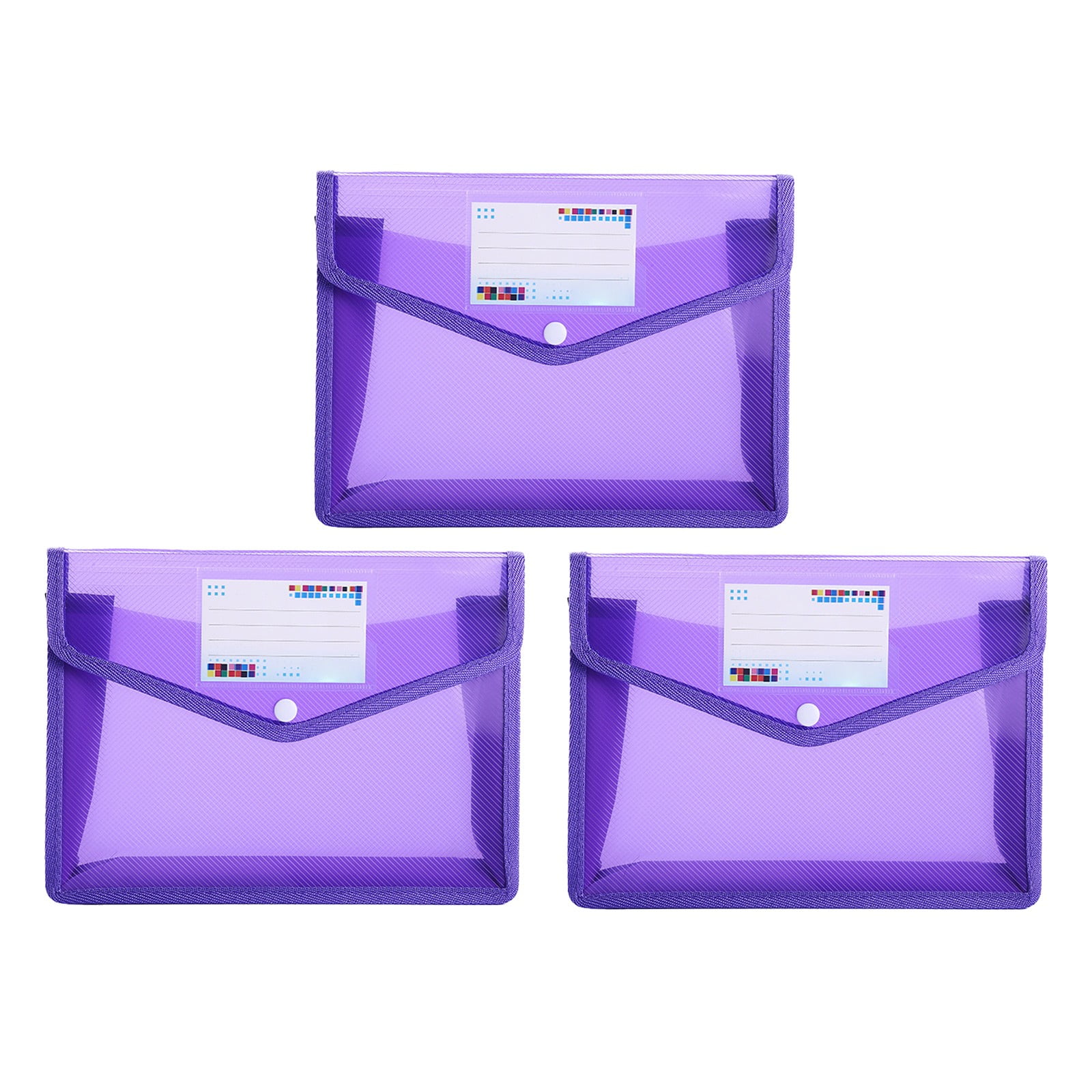 Back to School Savings! Plastic File Folders A4 Size 3 Pcs Expandable ...