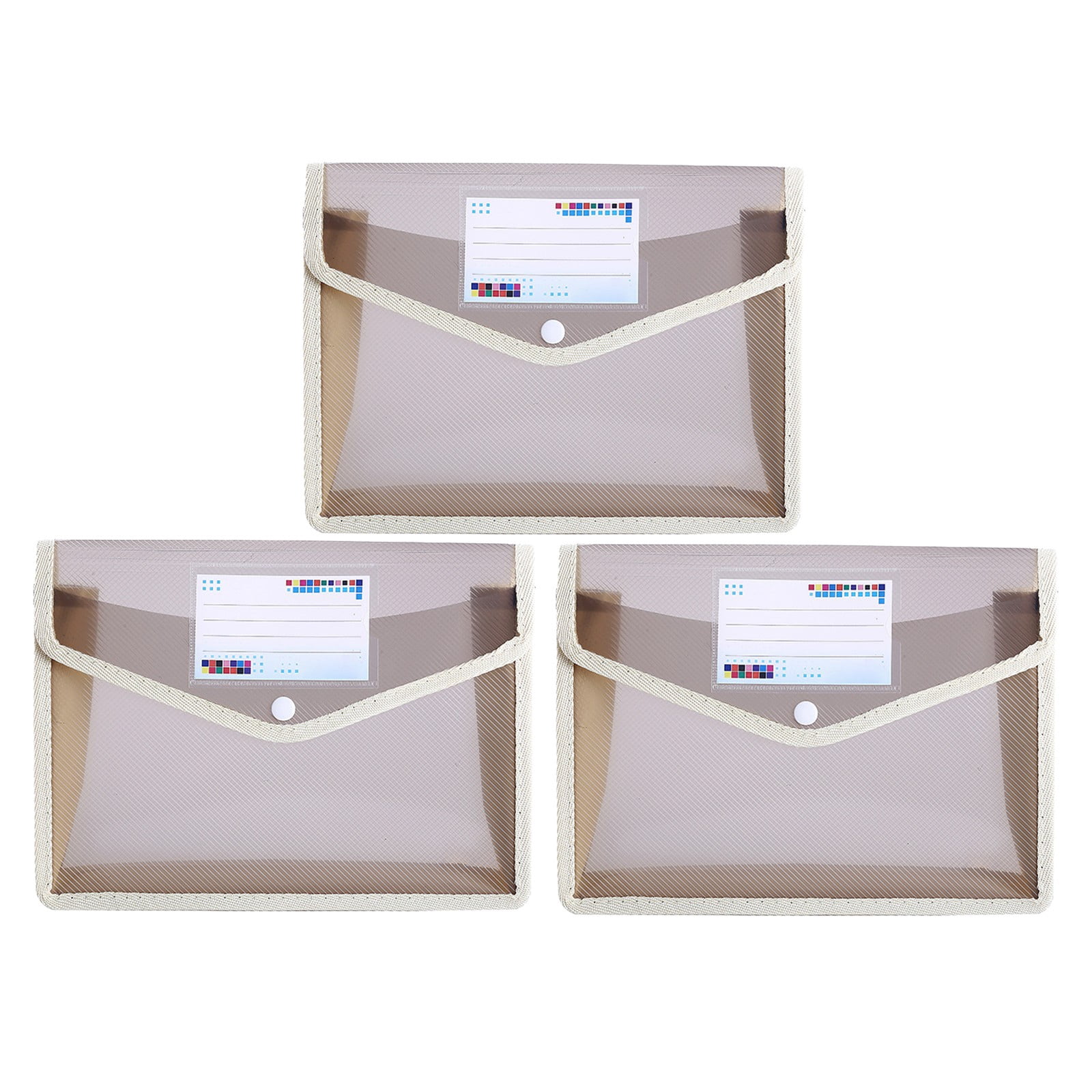 Back to School Savings! Plastic File Folders A4 Size 3 Pcs Expandable ...