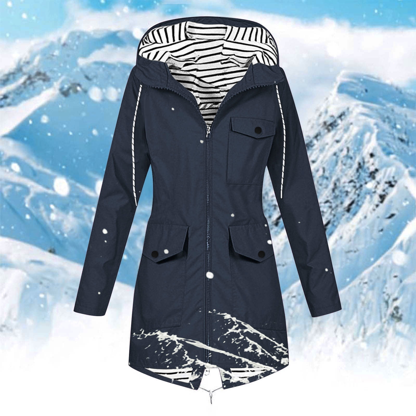 Back to School Savings Pohista My Items Rain coats for women waterproof ...