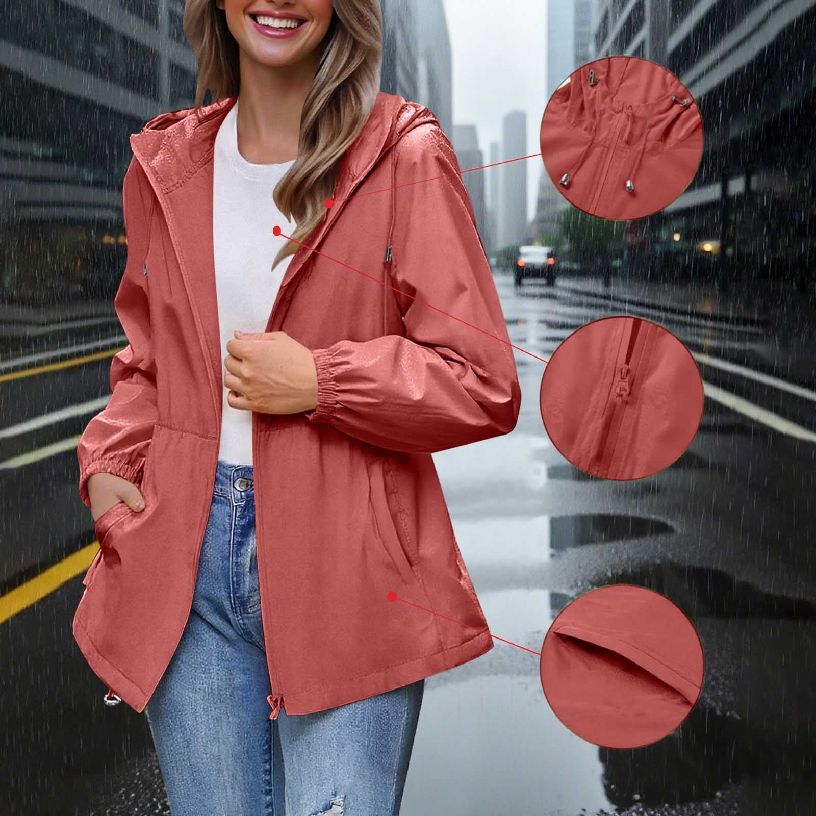 Back to School Savings Pohista My Items Raincoat for women plus ...