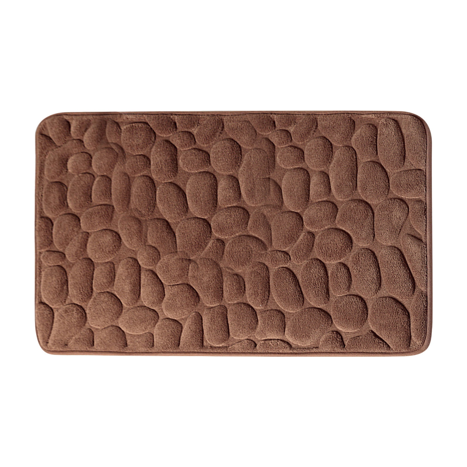 Back to School Savings! SRUILUO Embossed Bathroom Bath Mat Non-Slip ...