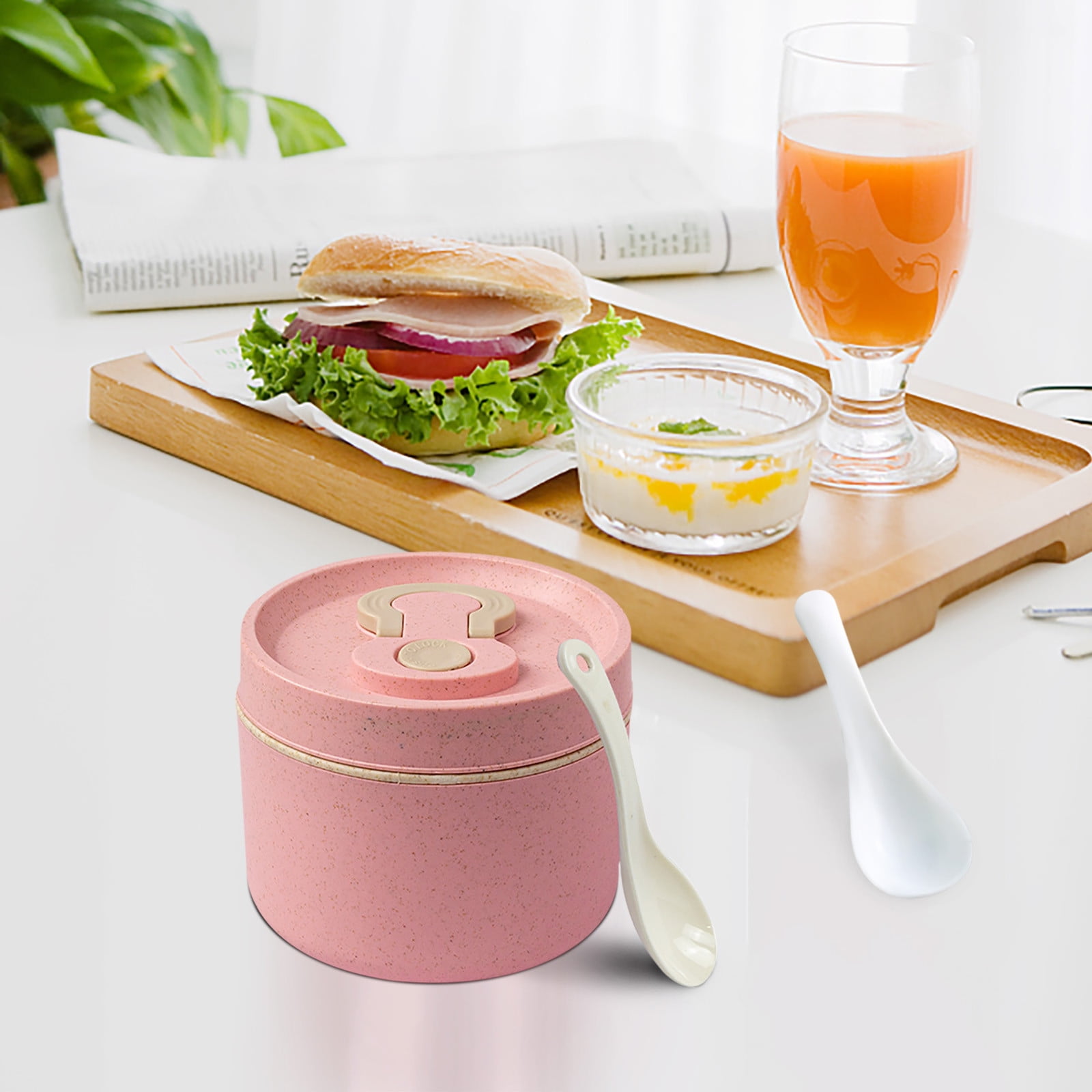 Back to School Savings!TUTUnaumb 650ml Bento Boxes For Adults Round ...