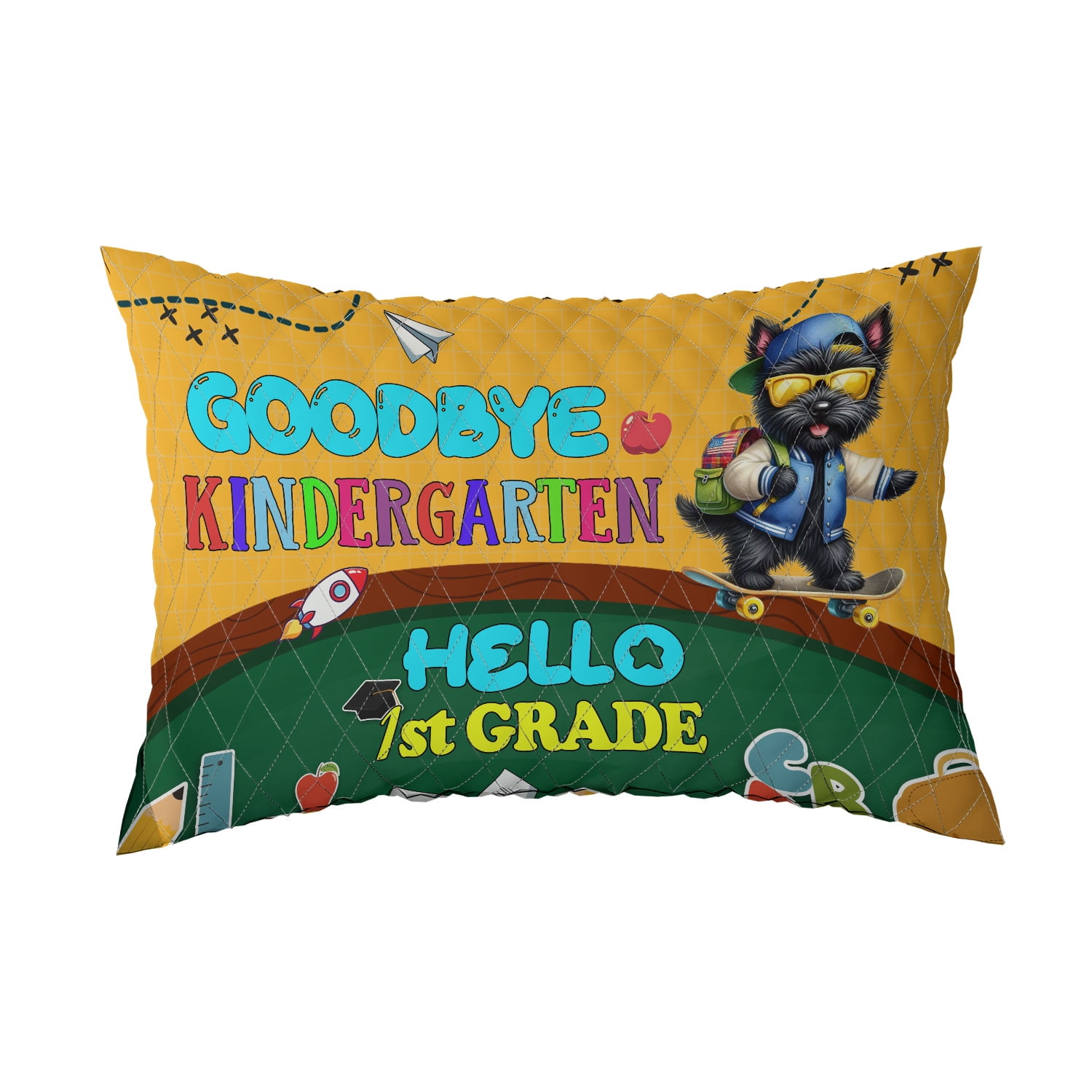 Back to School Scottish Terrier Goodbye Kindergarten Hello 1st Grade ...