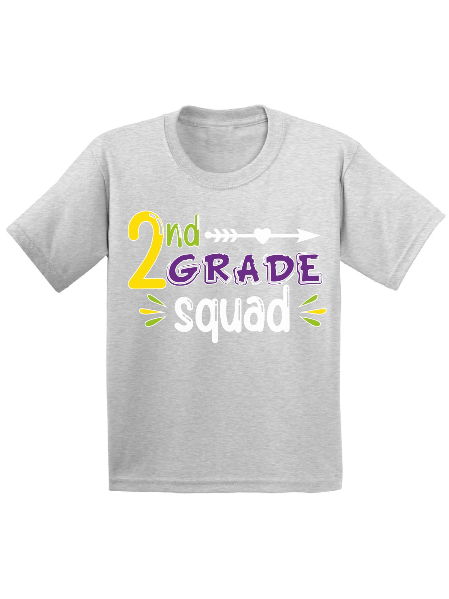 Back to School Shirts for 2nd Grader Shirt Kids Second Grade Squad T ...