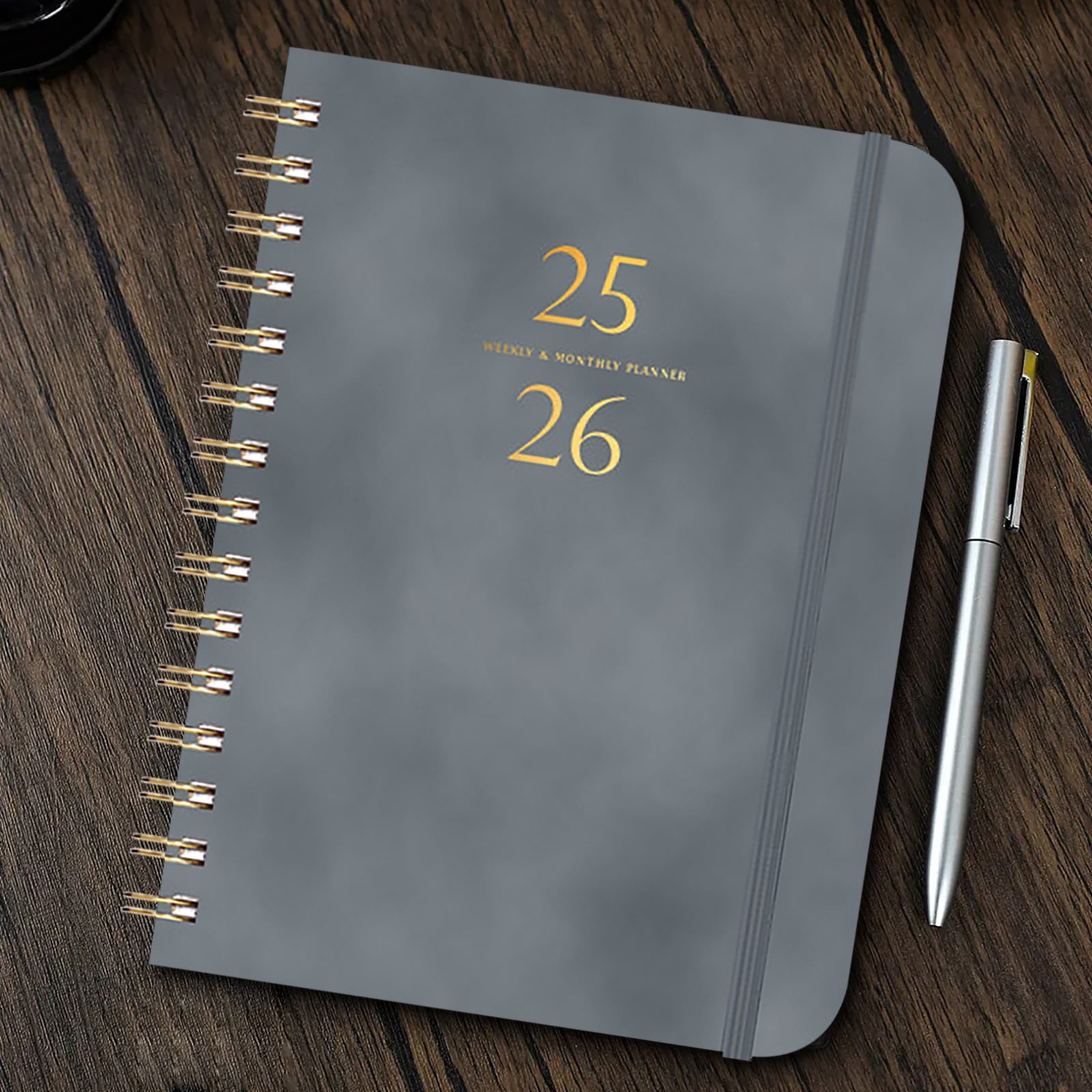 Skegnu Planner Notebook 2025 Schedule Book A5 Plan Book Coil Book ...