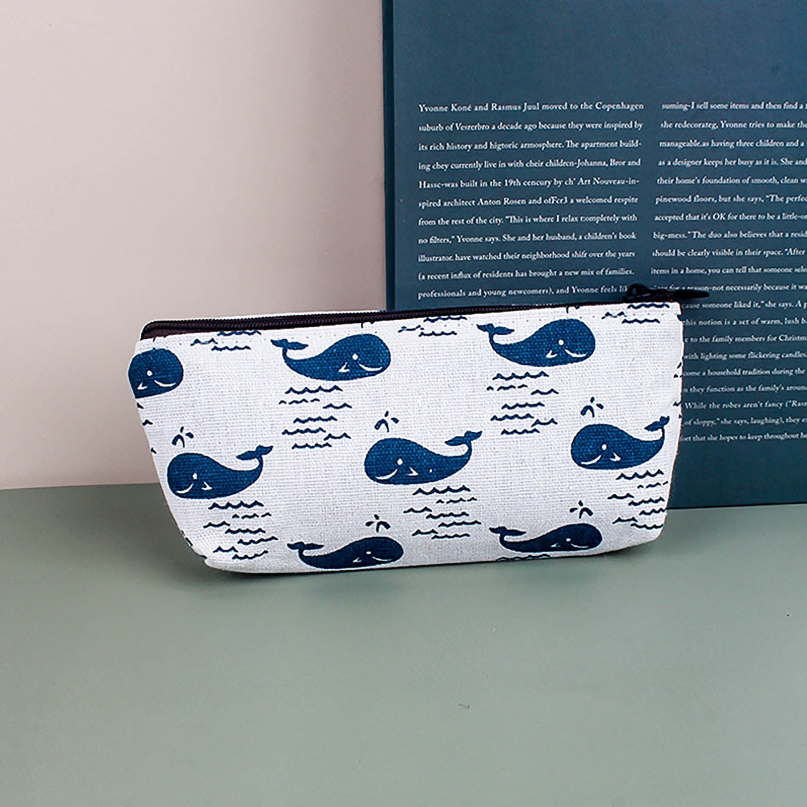 Skegnu Art Pouch Pencil Case Large-capacity Pen Bag Cute Storage Pencil ...