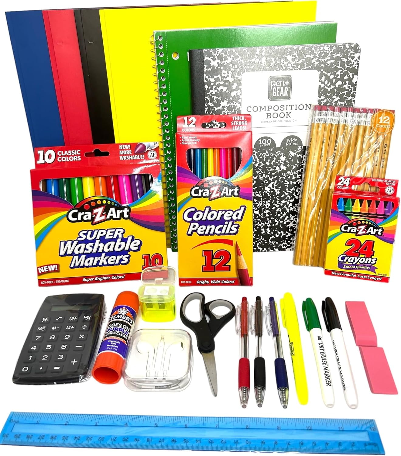 Back to School Supplies Essential Bundle - 4th Grade | 5th Grade | 6th ...