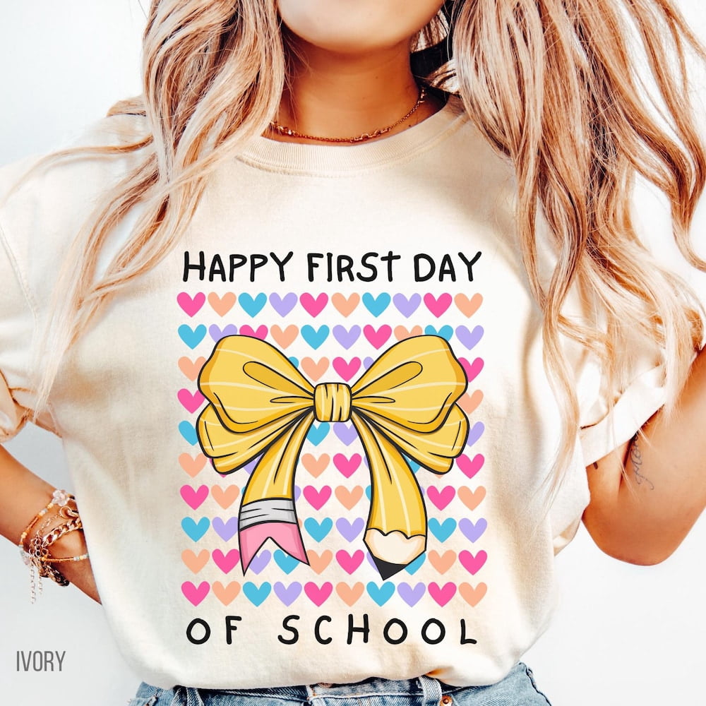 Back To School Teacher Shirt, First Day Of School Teacher Shirt, New ...