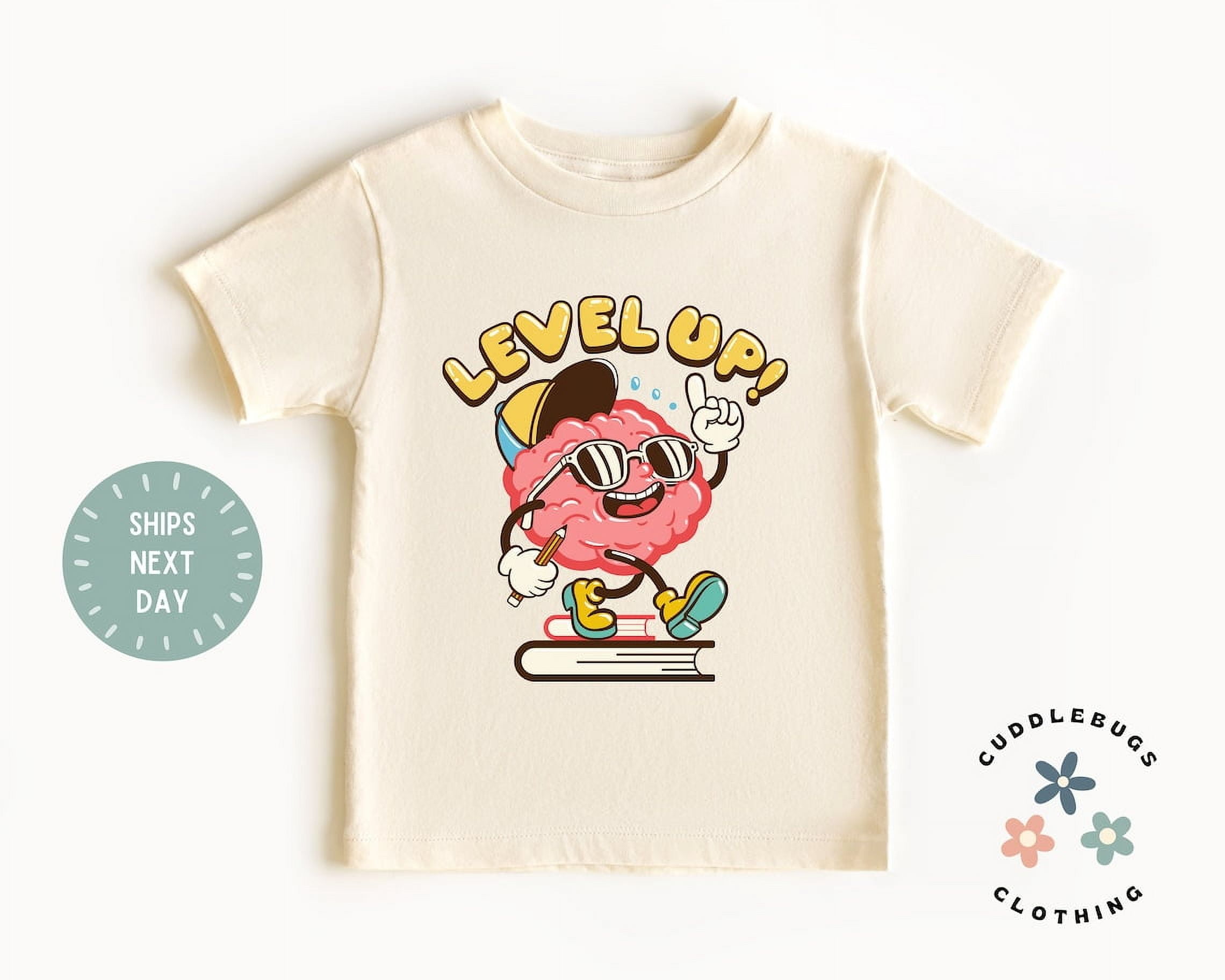 Back To School Toddler Shirt - First Day Of School Shirt - Level Up ...