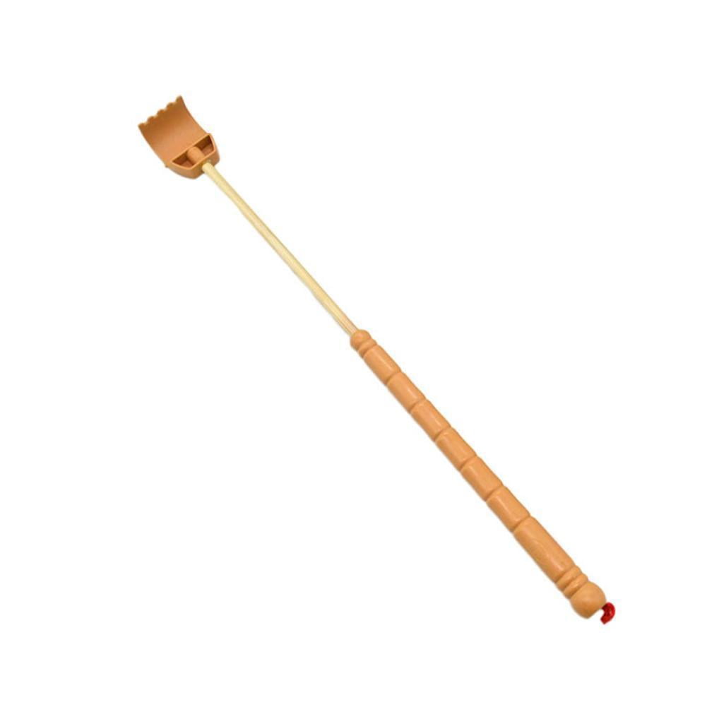 Back Scratchers Bamboo Telescopic Back Scratcher Massager Extendable E0t1