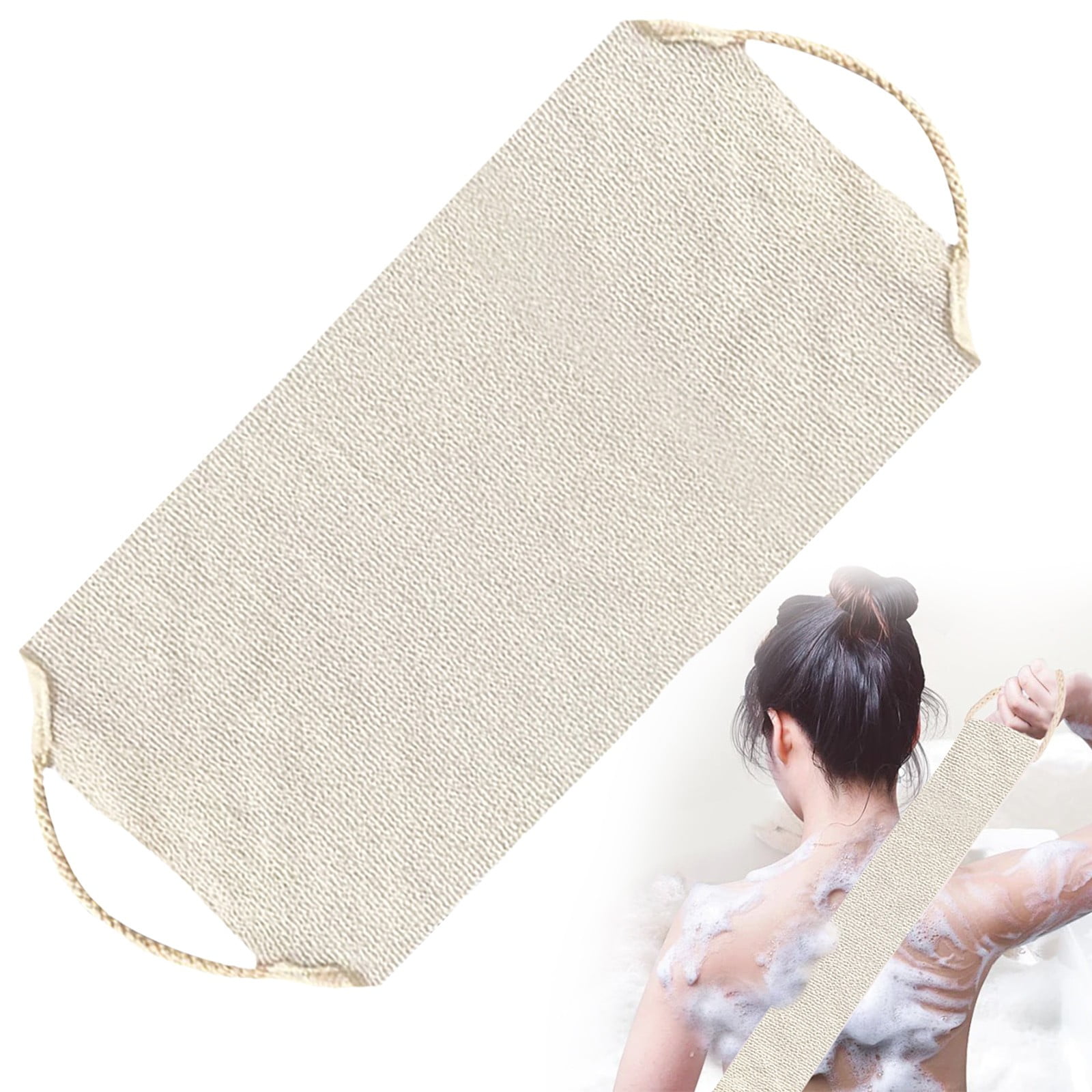 Back Scrubber Cozival Nylon Body Scrubber & Back Washer - Stretchable ...