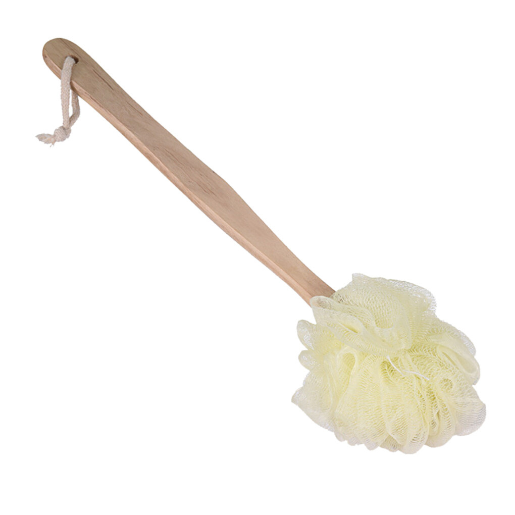 Back Scrubber Exfoliating Shower Body Brush Sponge Scrubbing Ball ...