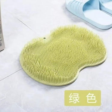 None Brand Silicone Hands-Free Shower Scrubber, Back & Foot Cleaner ...