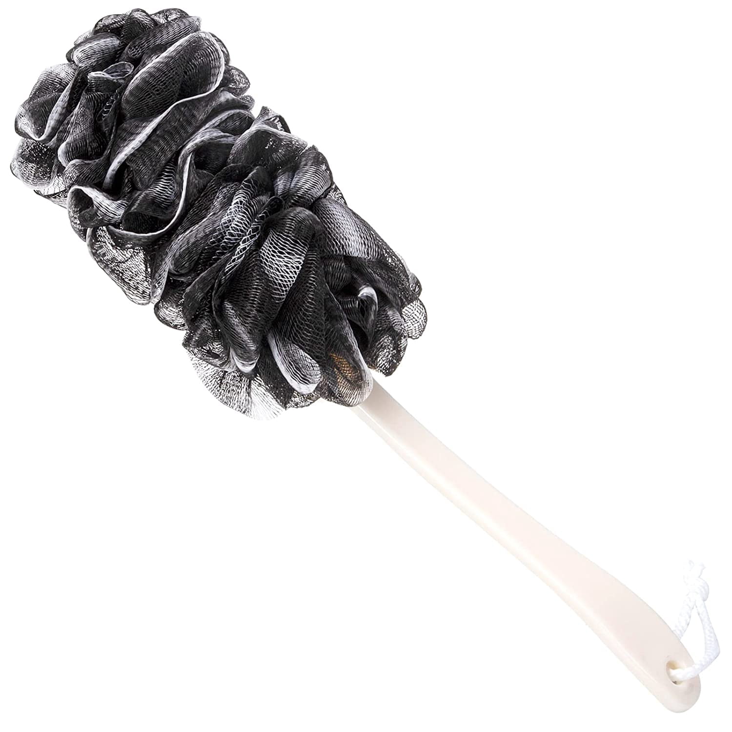 Back Scrubber For Shower Loofah Long Handle Bath Body Brush Nylon Mesh ...