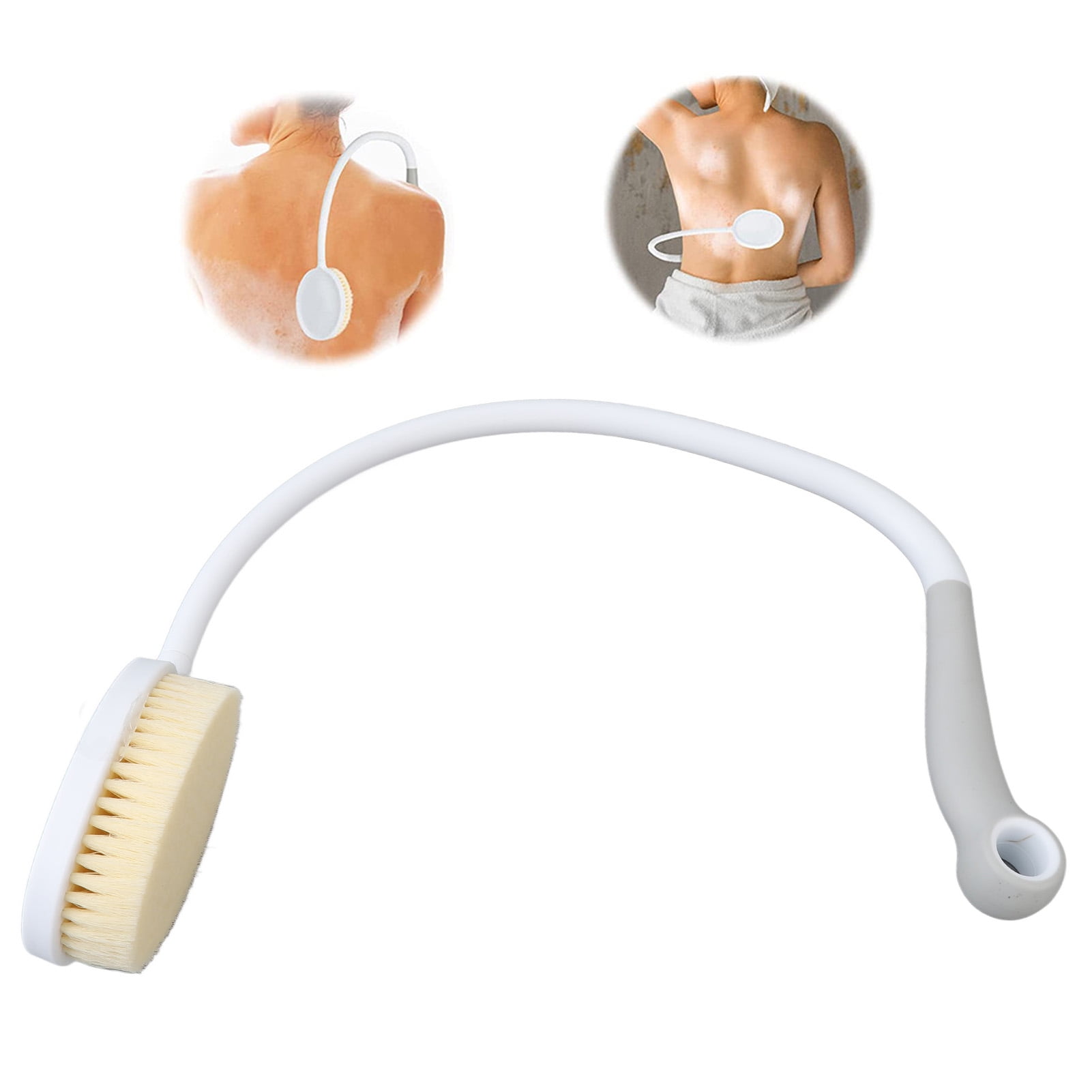 Back Scrubber for Shower, Bath Back Brush for Shower with Curved Long ...