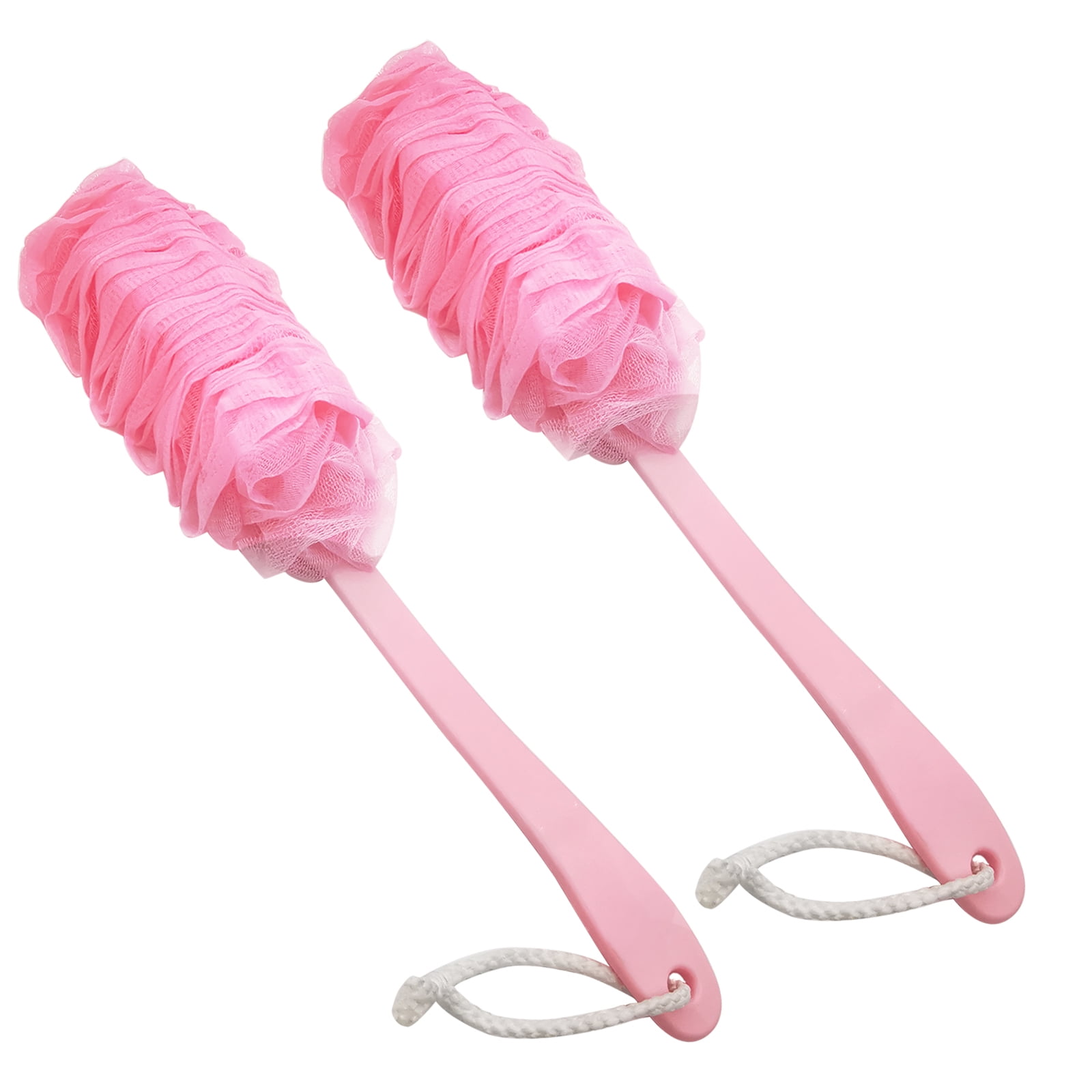 Back Scrubber for Shower,Loofah Long Handle Bath Body Brush,Loofah On a ...