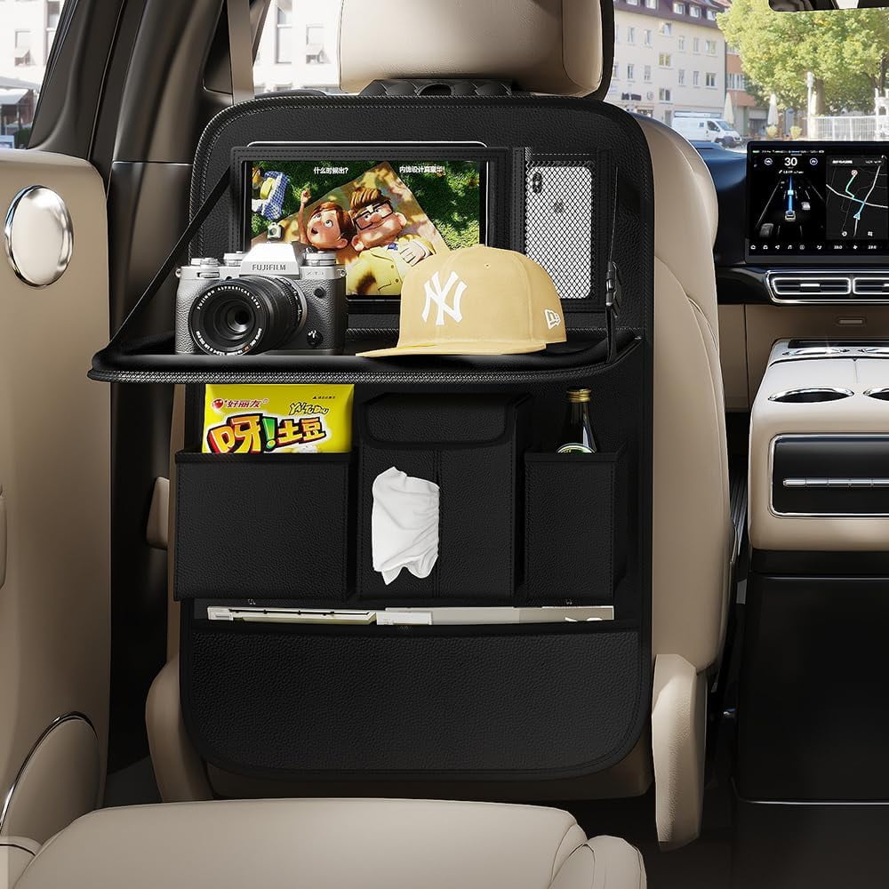 Back Seat Car Organizer 1 Pack,Backseat Organizer with Tray ...