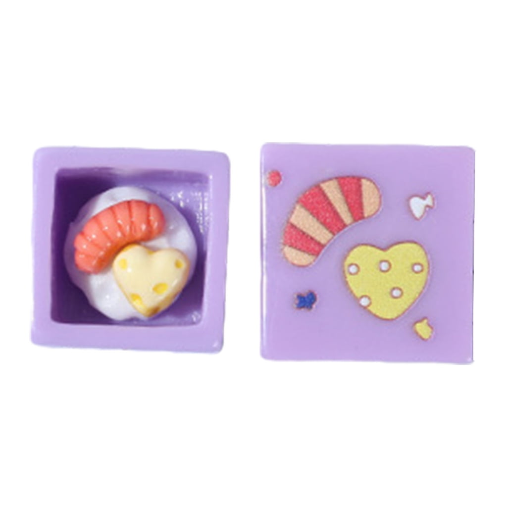 Back Shell Decorative Accessory Phone Case 3D Cake Box Model Ornament ...