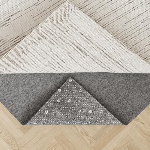 Back Side 3D PVC Dots Felt Rug Underpad, 2x8 Ft,1/6 Inch Thick ...