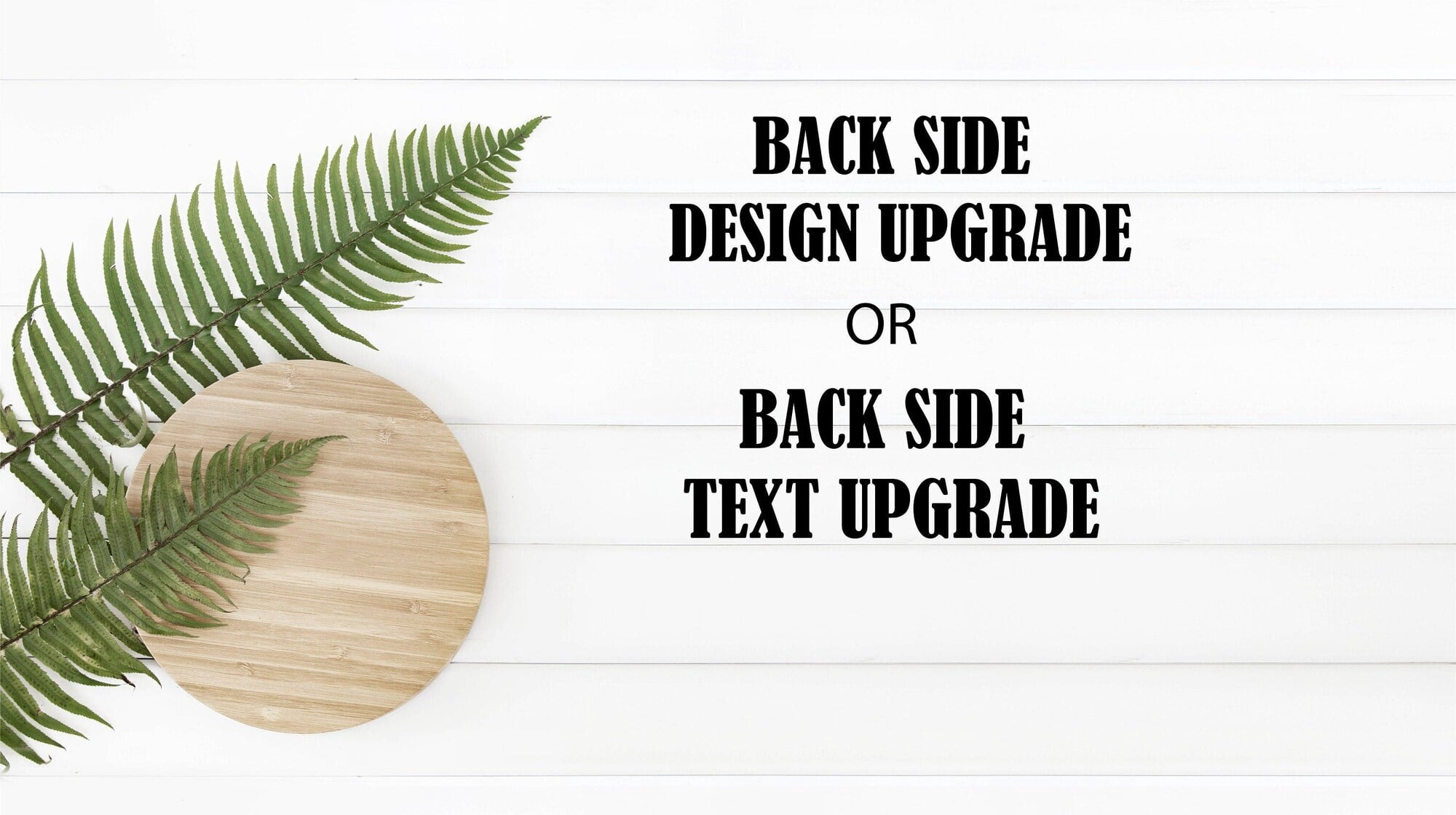 Back Side Upgrade Back Side Text Back Design Shirt not Included ...