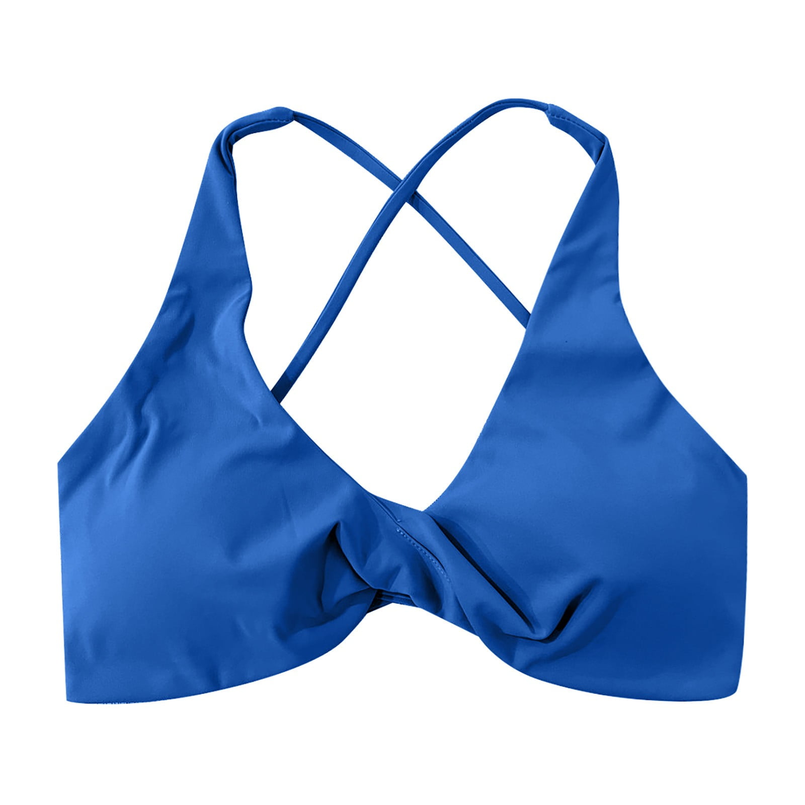 Back Sports Bra For Women Straps Open Back Yoga Running Fitness Bra ...