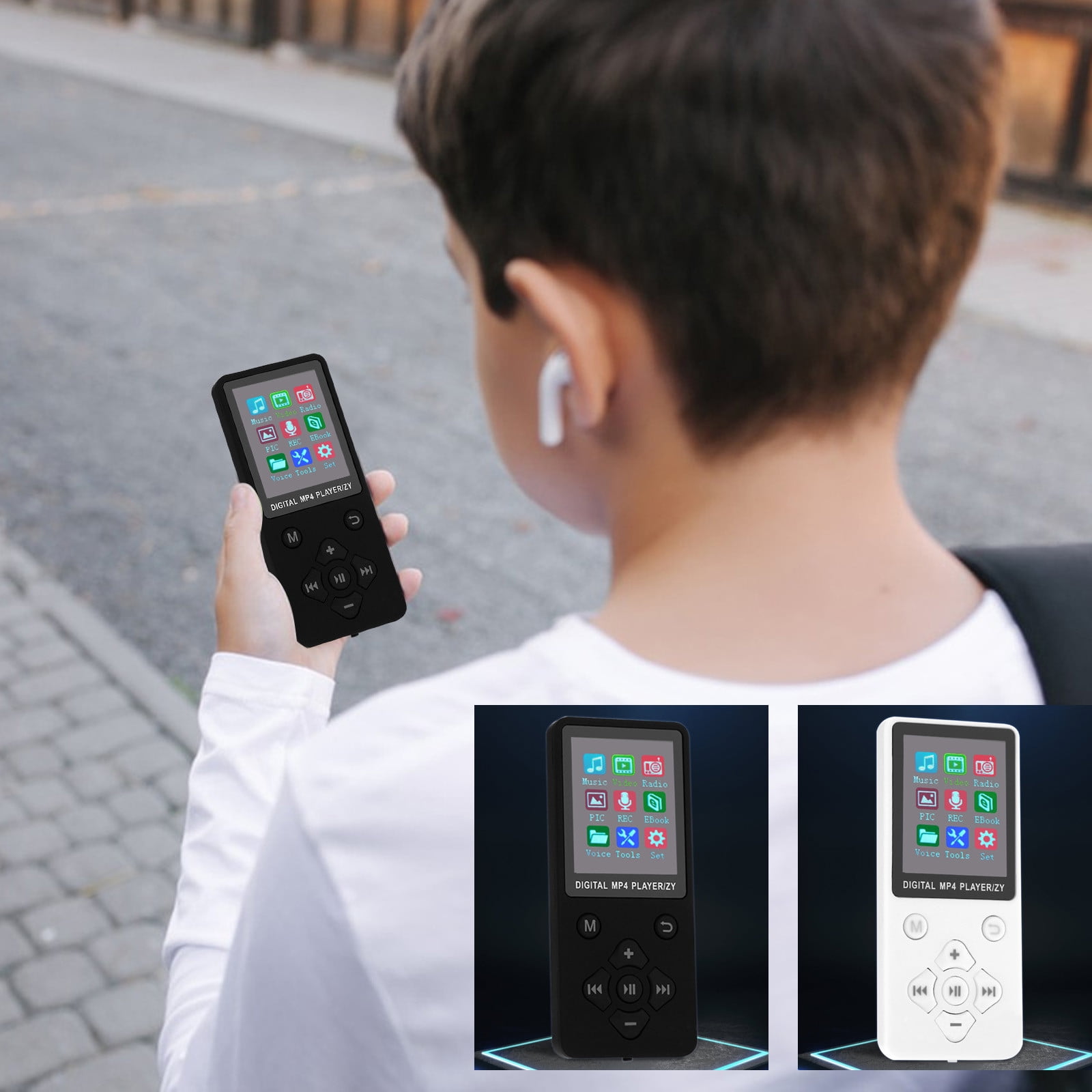 Back in Stock, Bluetooth Mp3 Player, Portable Media Player, Lightweight ...