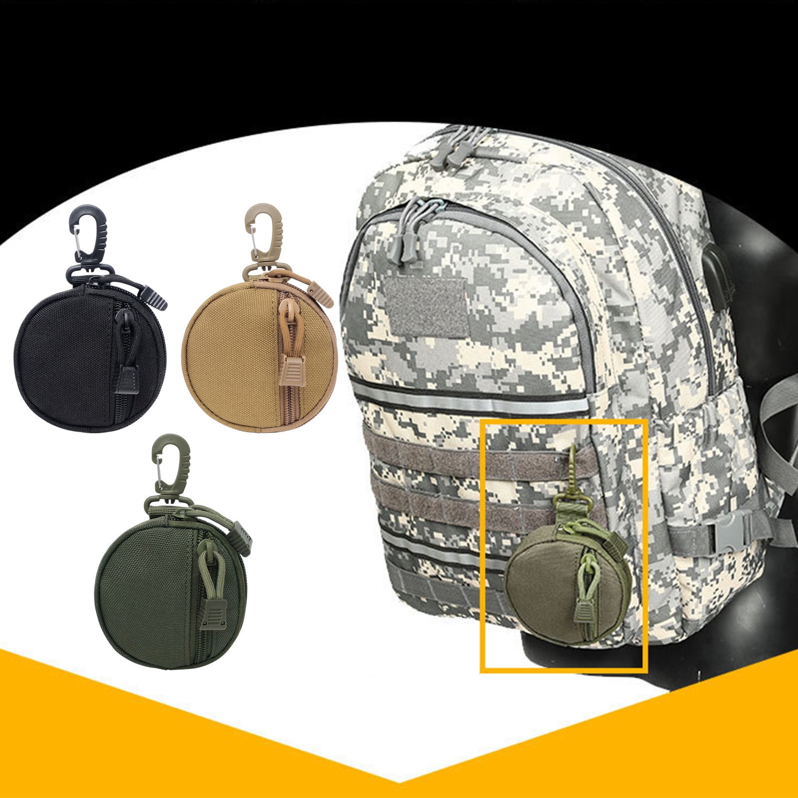 Coin Pouch, Modular Load-carrying Pouch, Lightweight, Stainless Steel ...