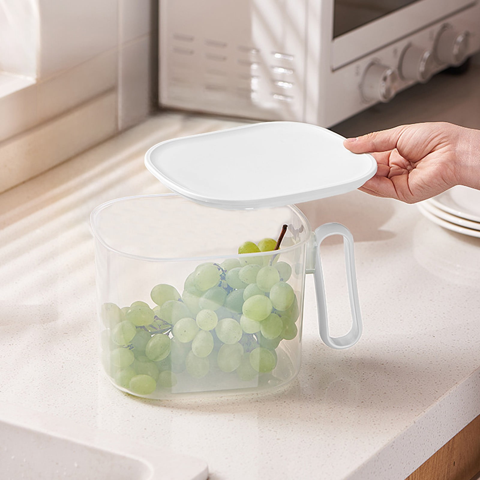 Back in Stock, Food Grade Plastic Storage Box, 2.4 Liter Capacity ...