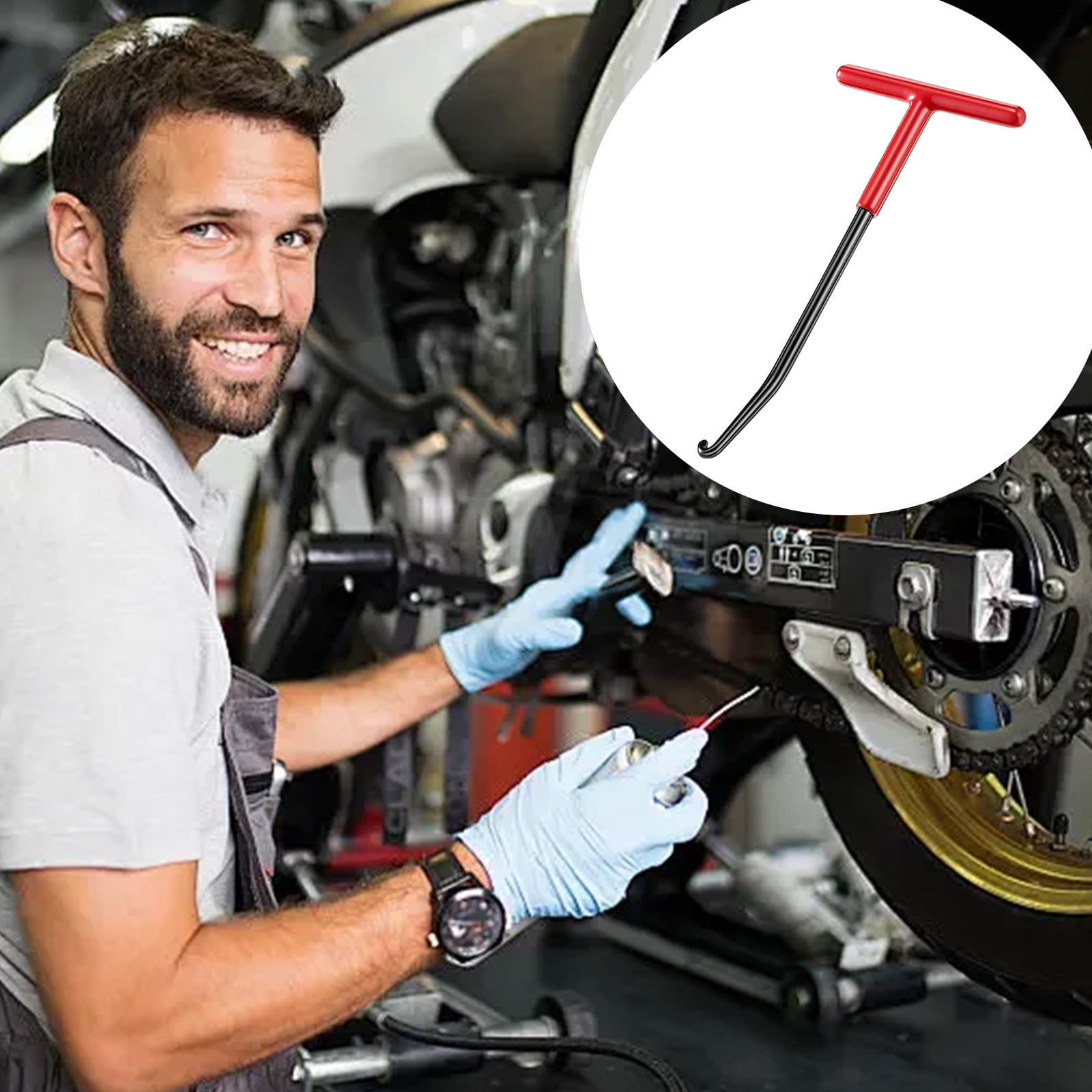 Back in Stock, T Shaped Exhaust Pipe Spring Hook, Disassembly ...