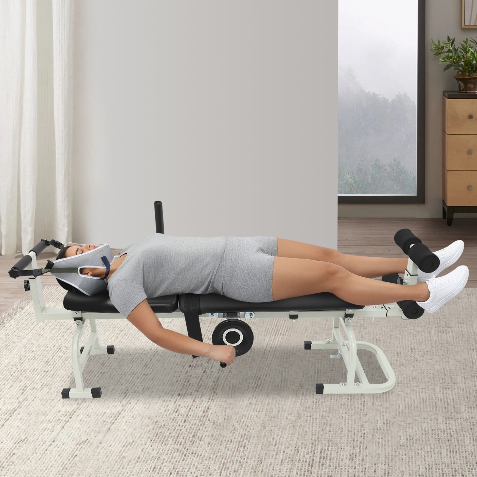 Back Stretch Bench Inversion Tables for Back Pain Spinal Decompression ...