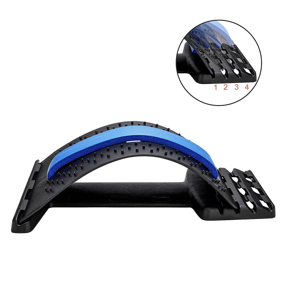 Back Stretcher, 3 Level Adjustable Back Pain Relief Back Crack Device ...