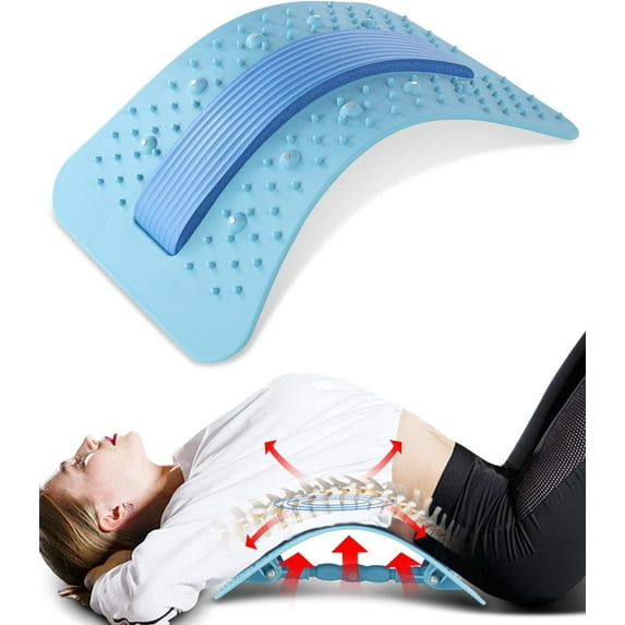Back Stretcher Lumbar Back Cracker with Magnet Back Massager for Lower ...