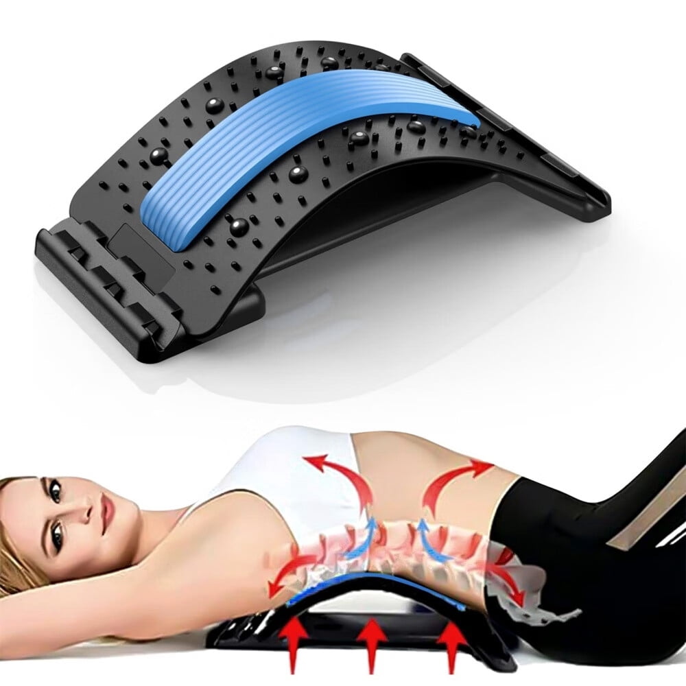 Back Stretcher,Lumbar Back Cracker Board Pain Relief Device,Multi-Level ...