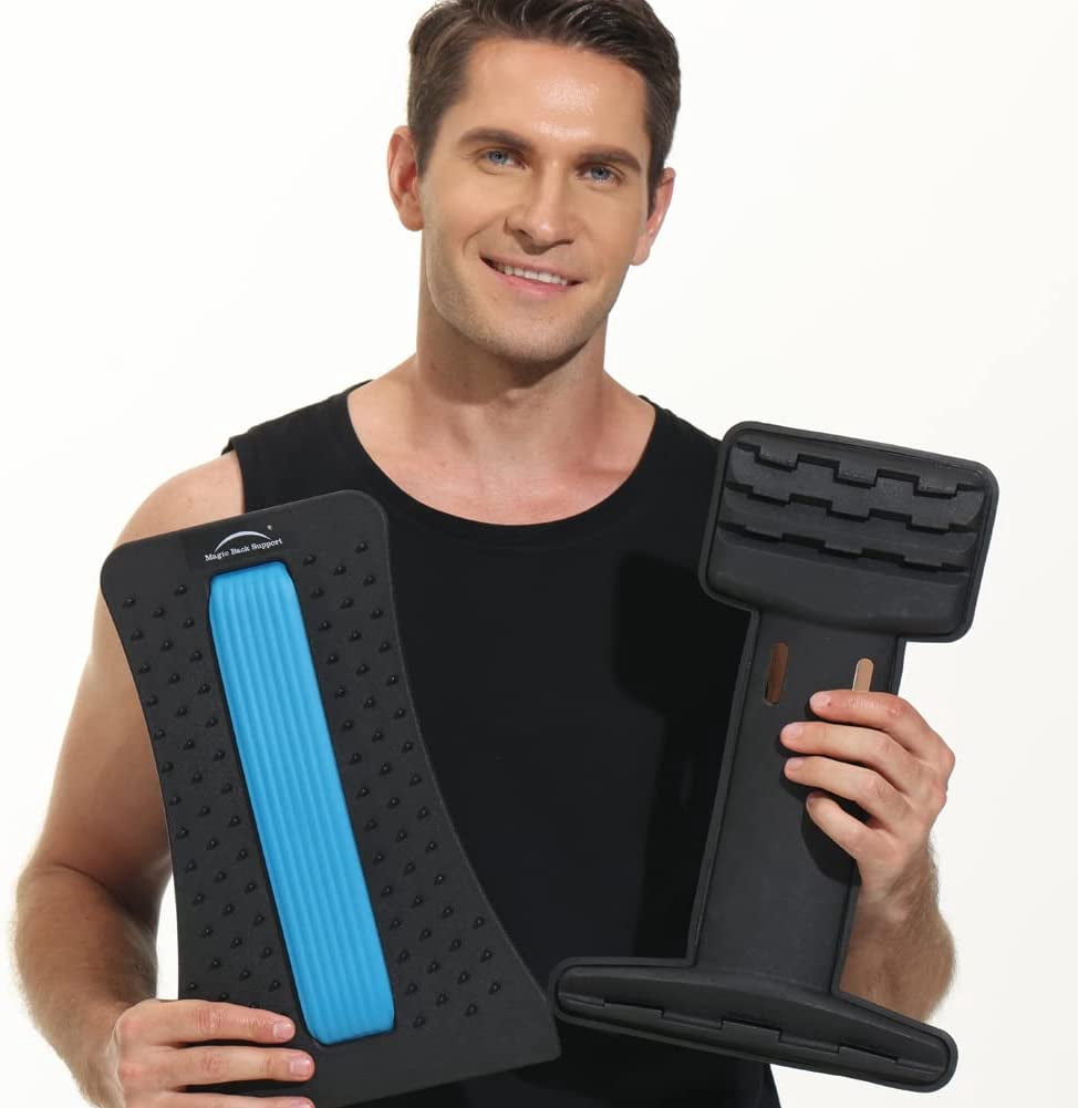 Back Stretching Device, Back Massager for Bed & Chair & Car, Multi ...